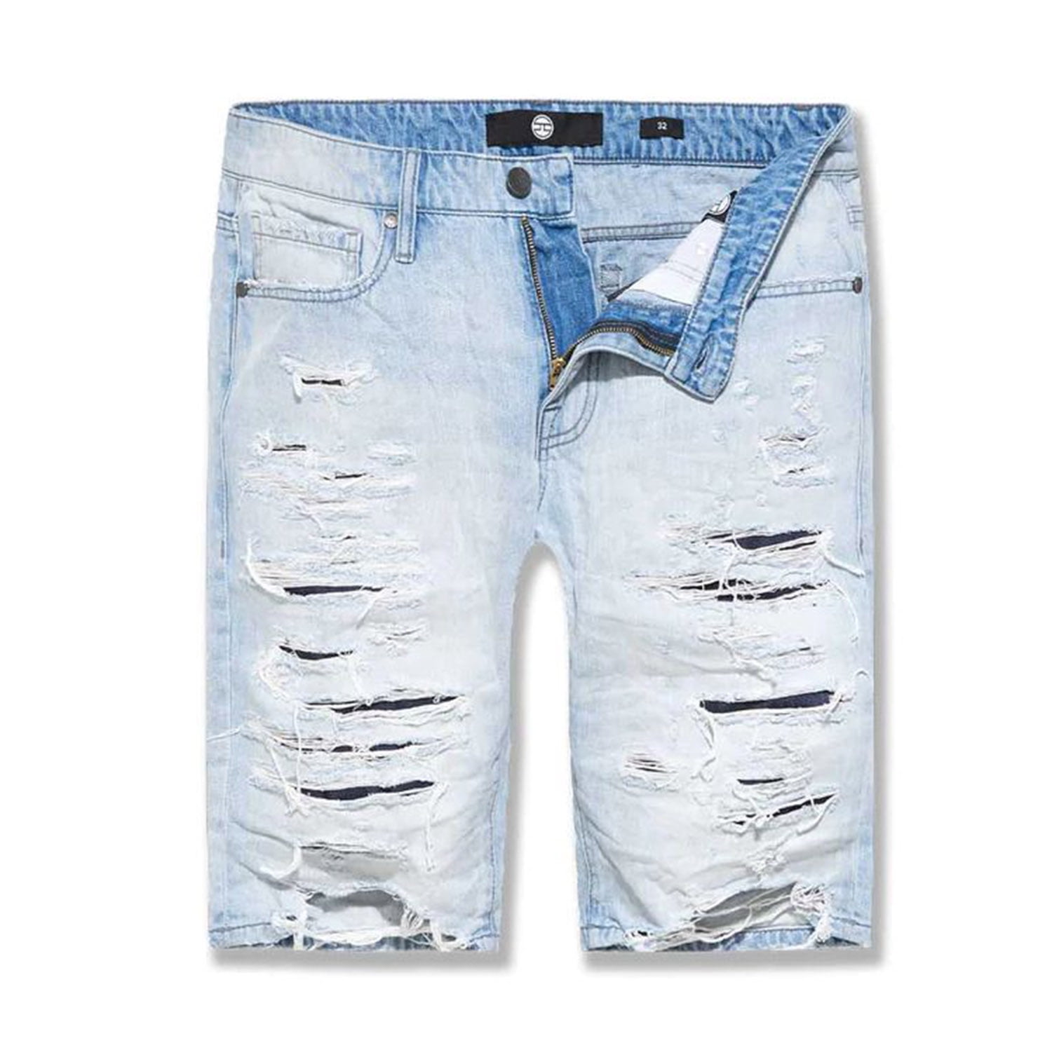 Jordan Craig Men's Ironbound Denim Shorts Ice Blue j3186s-ib - Walmart.com