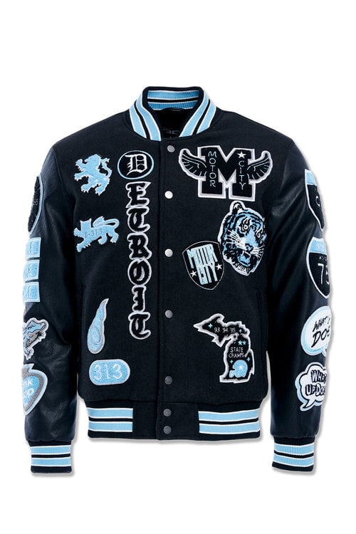 Jordan Craig Motown Varsity Jacket, Pine, Medium - Walmart.com