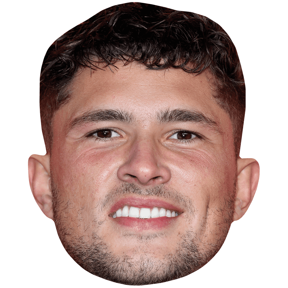 Jordan Davies (Stubble) Flat Cardboard Face - Walmart.com