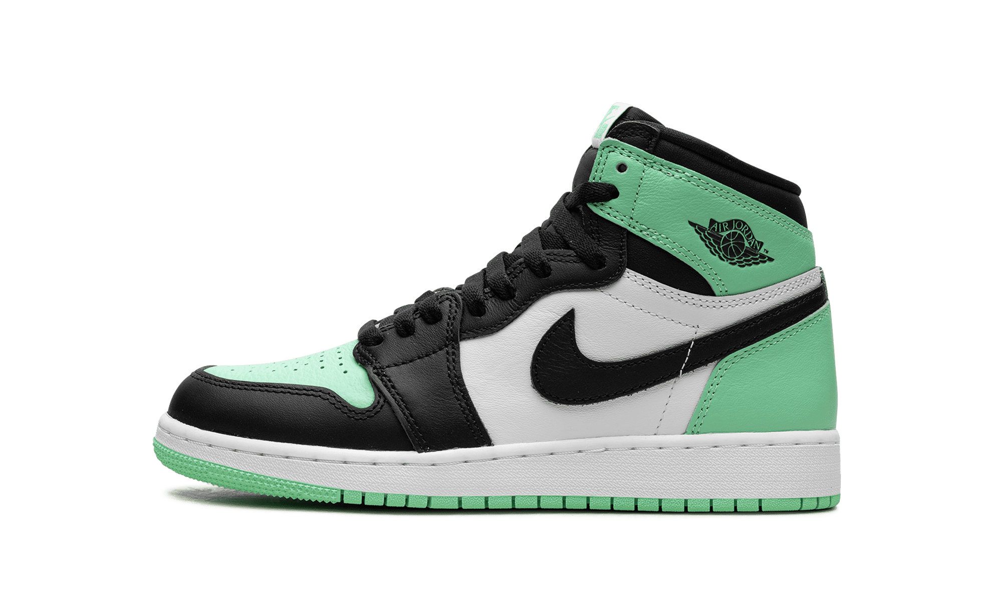 Jordan GRADE SCHOOL Air Jordan 1 GS "Green Glow" FD1437 130 from ...