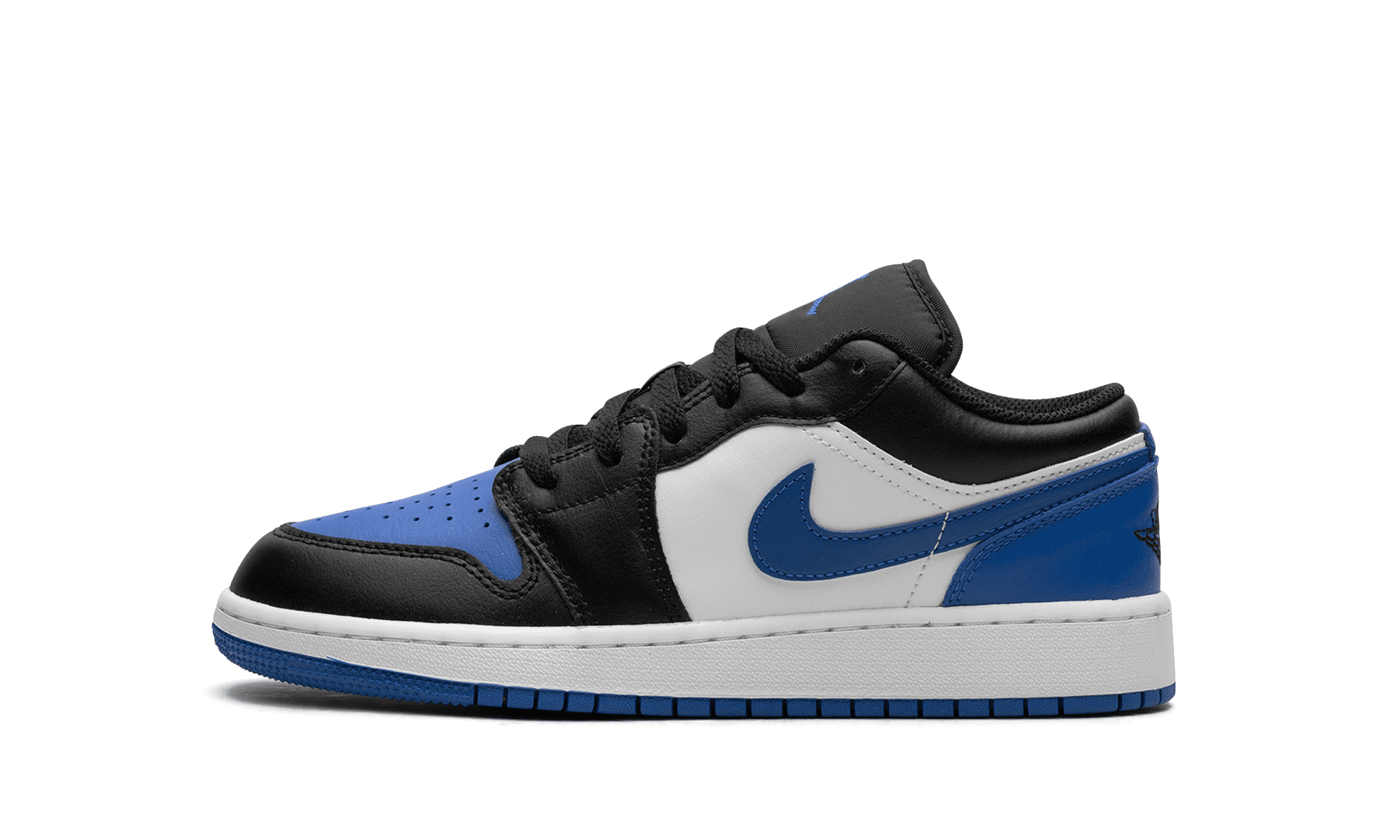 Jordan GRADE SCHOOL Air Jordan 1 Low GS "Alternate Royal Toe" 553560 ...
