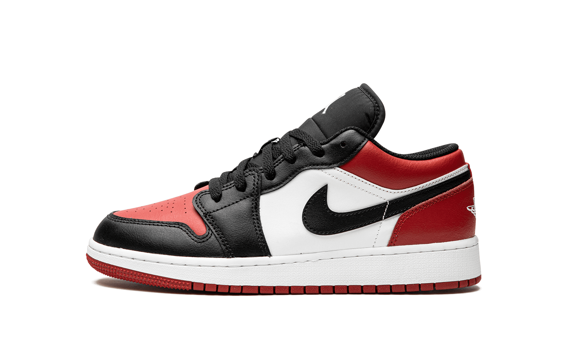Jordan GRADE SCHOOL Air Jordan 1 Low GS "Bred Toe" 553560 612 from ...