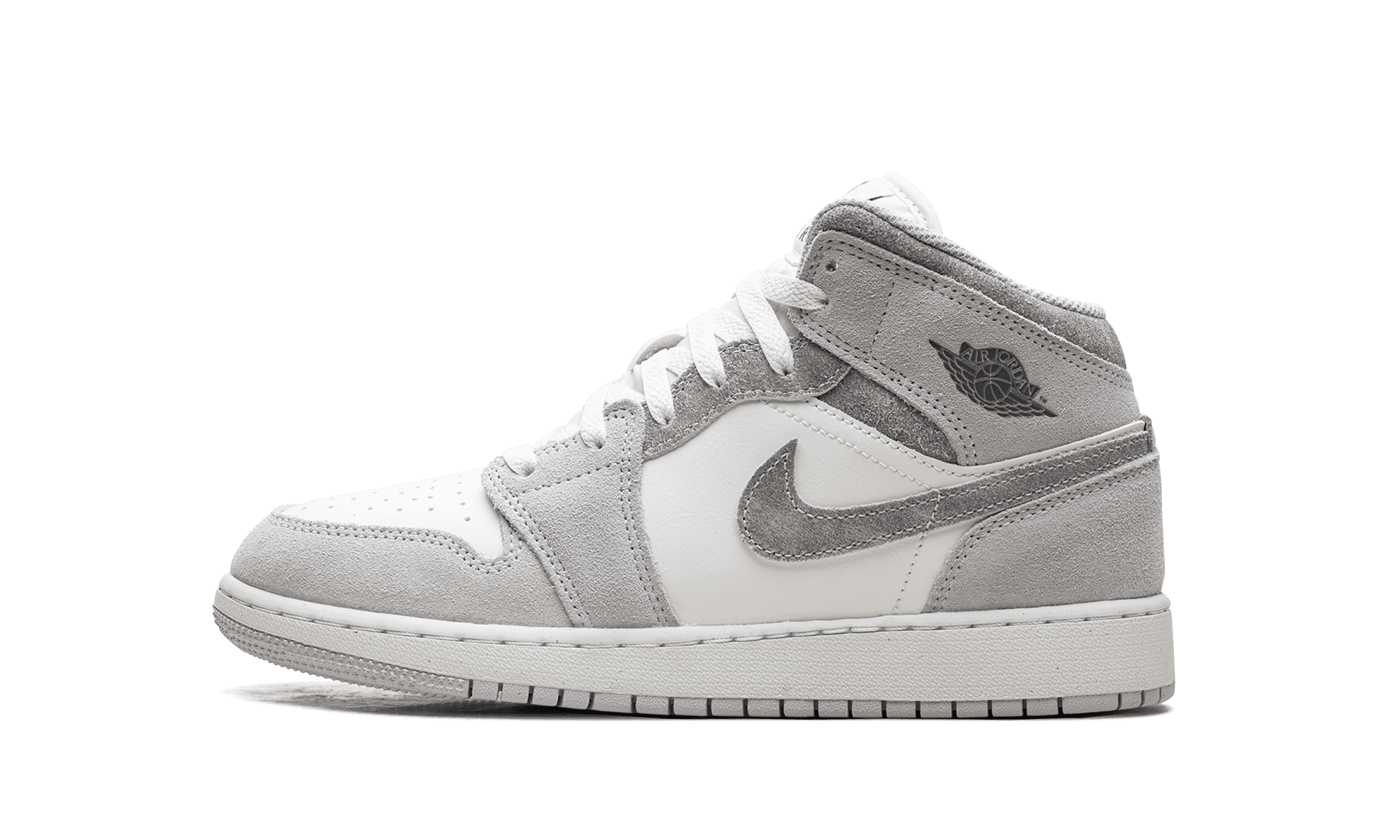 Jordan GRADE SCHOOL Air Jordan 1 Mid SE GS "Neutral Grey" FQ8088 002 ...