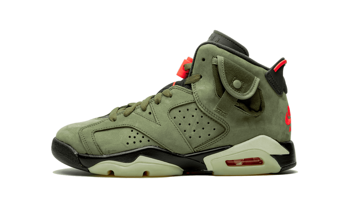 Jordan GRADE SCHOOL Air Jordan 6 Retro GS "Cactus Jack - Travis Scott ...