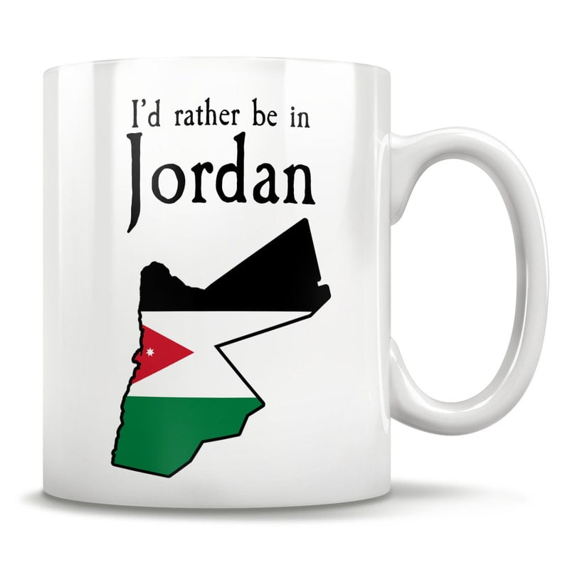Jordan Gift, Jordan Mug, Amman Jordan, Jordan Map, Jordan Country, Flag ...
