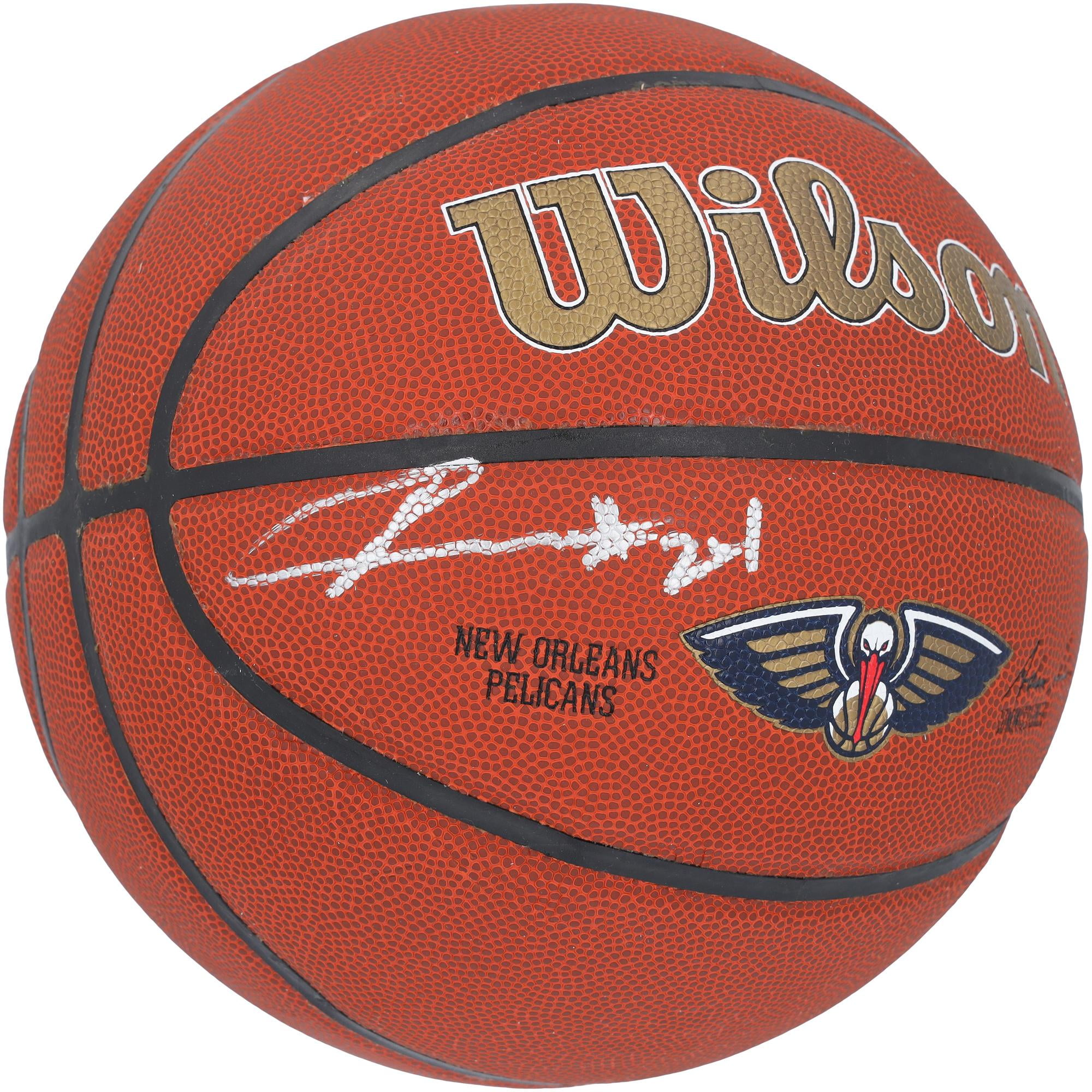 Jordan Hawkins New Orleans Pelicans Autographed Wilson Team Logo ...