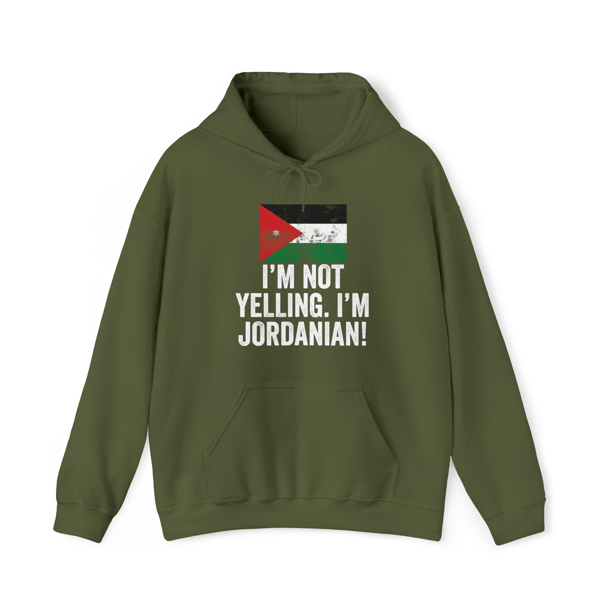 Jordan Jordanian Pride Flag Hoodie, Gifts, Hooded Sweatshirt - Walmart.com