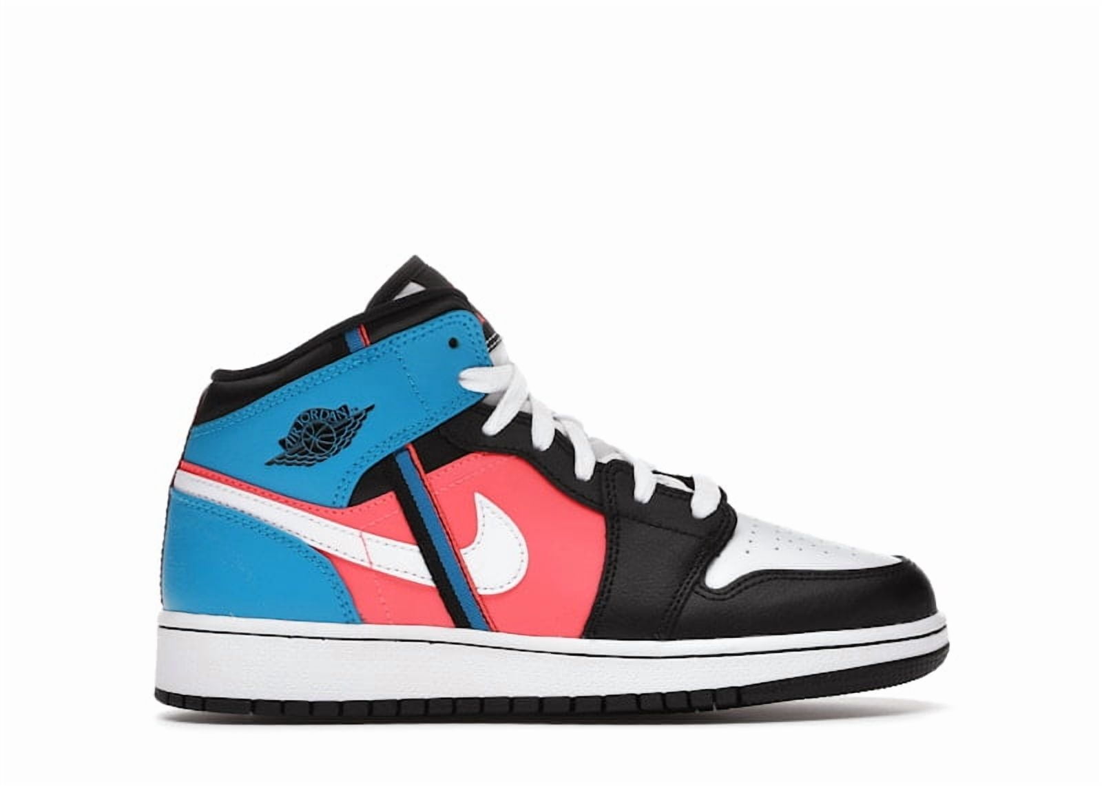 Jordan Kid's 1 Mid Tri Color Ribbons Shoes, from StockX - Walmart.com