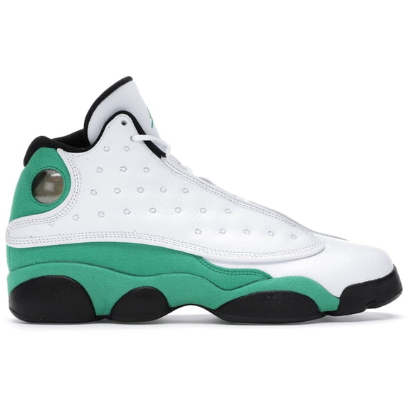 Jordan Kid's 13 Retro White Lucky Green Shoes, from StockX - Walmart.com