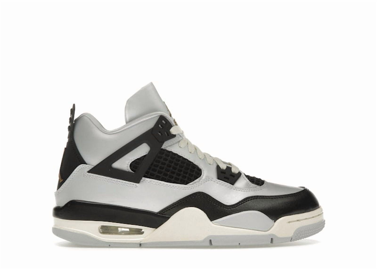 Jordan Kid's 4 Retro Platinum Gold Basketball Shoes, from StockX ...