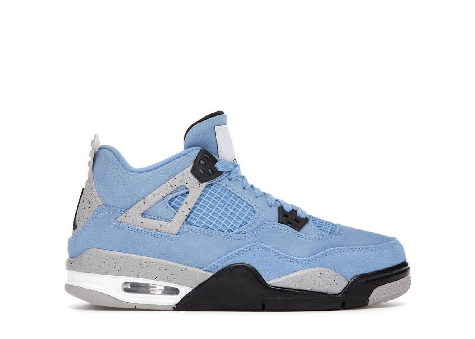Jordan Kid's 4 Retro University Blue Basketball Shoes, from StockX ...