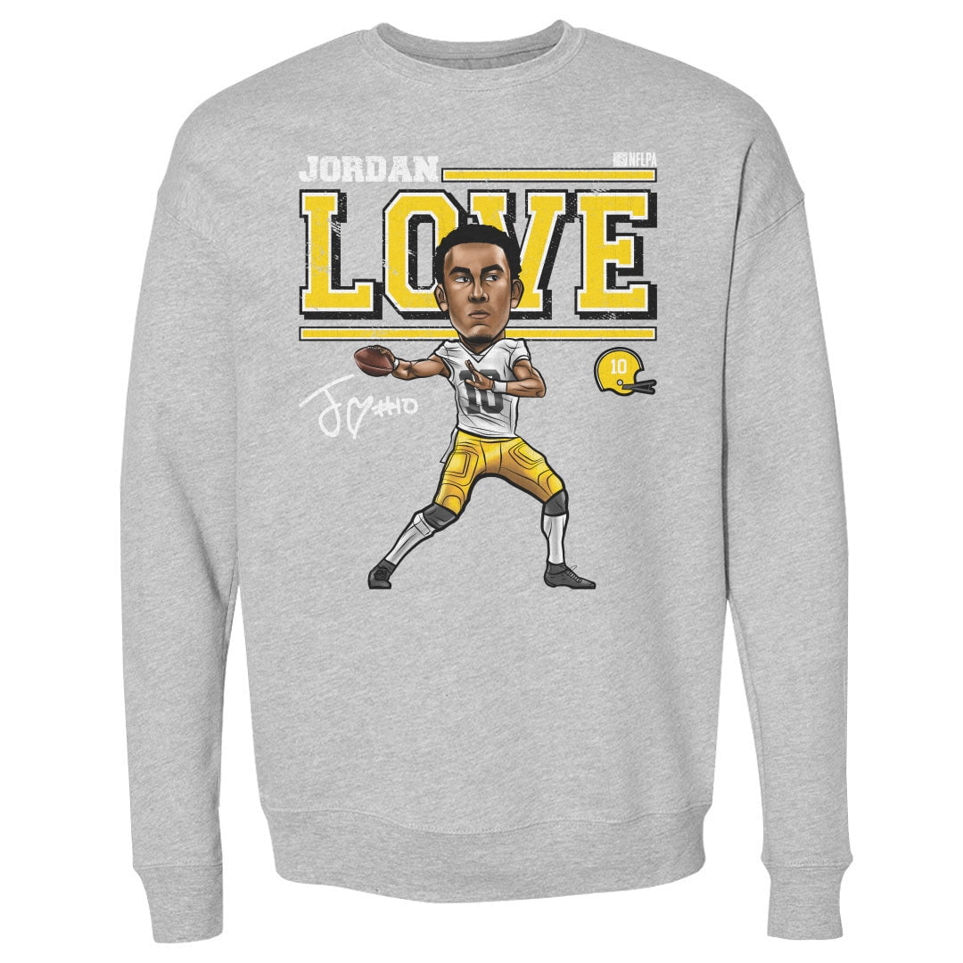 Jordan Love Cartoon WHT - Walmart.com