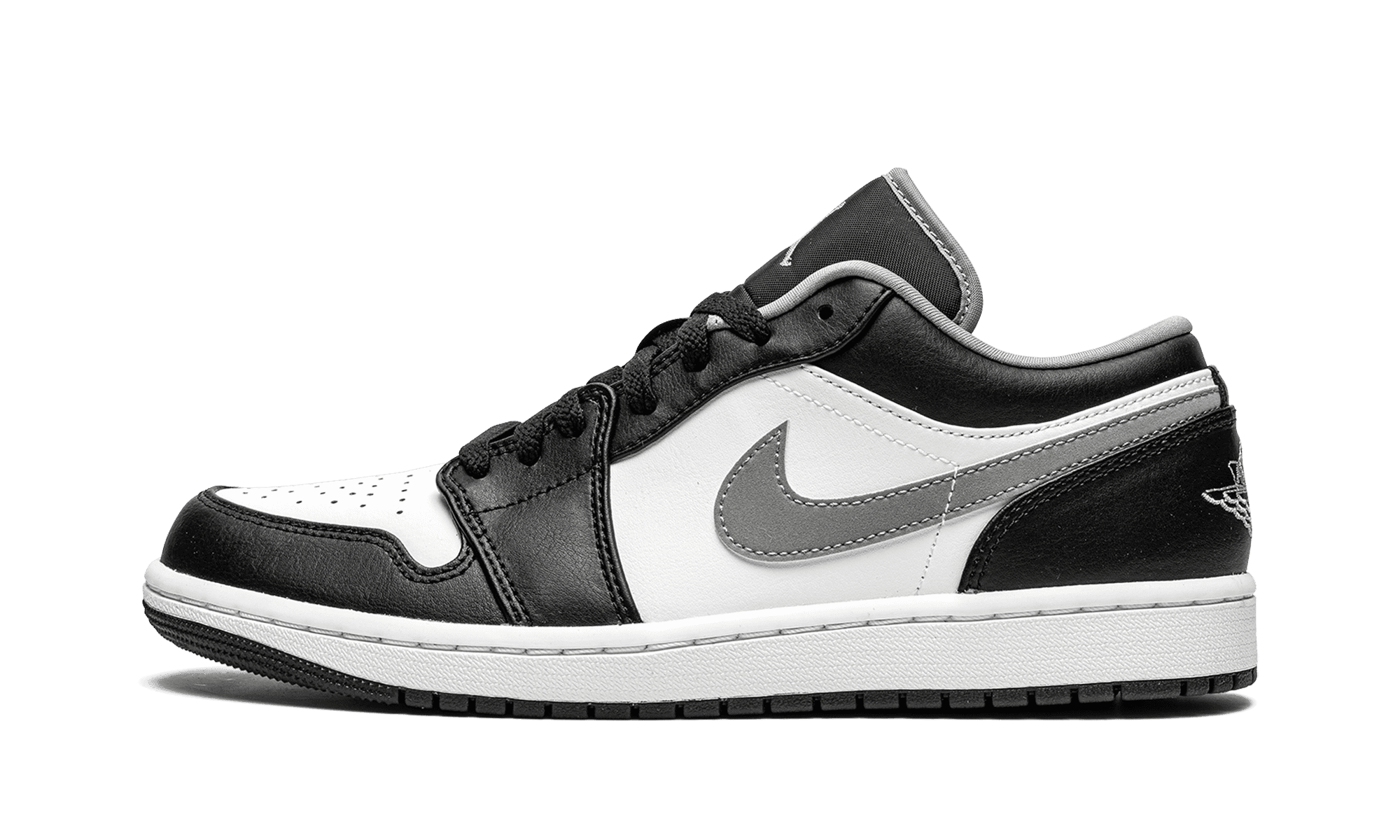 Jordan MENS Air Jordan 1 Low "Black / Particle Grey" 553558 040 from ...