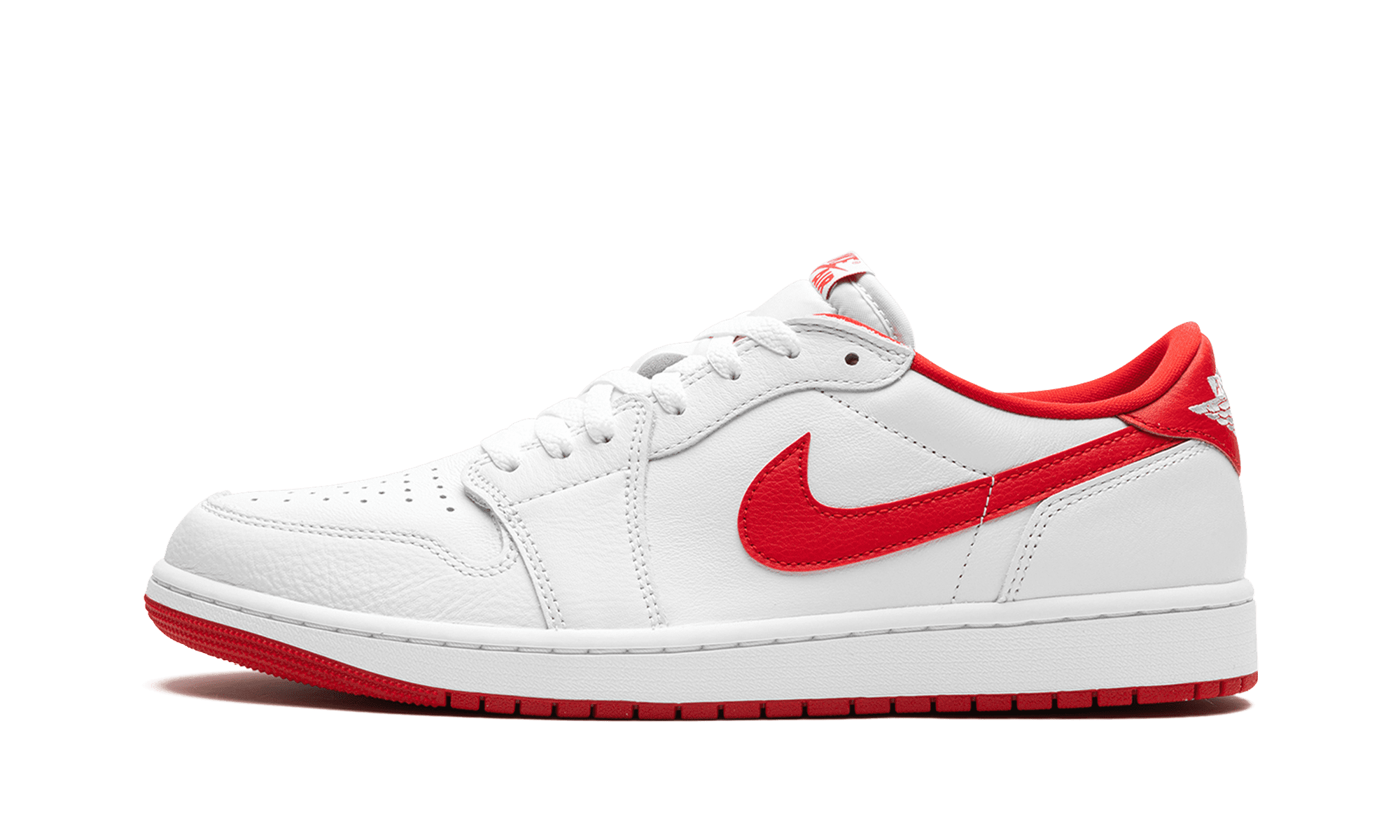 Jordan MENS Air Jordan 1 Low OG "University Red" CZ0790 161 from ...