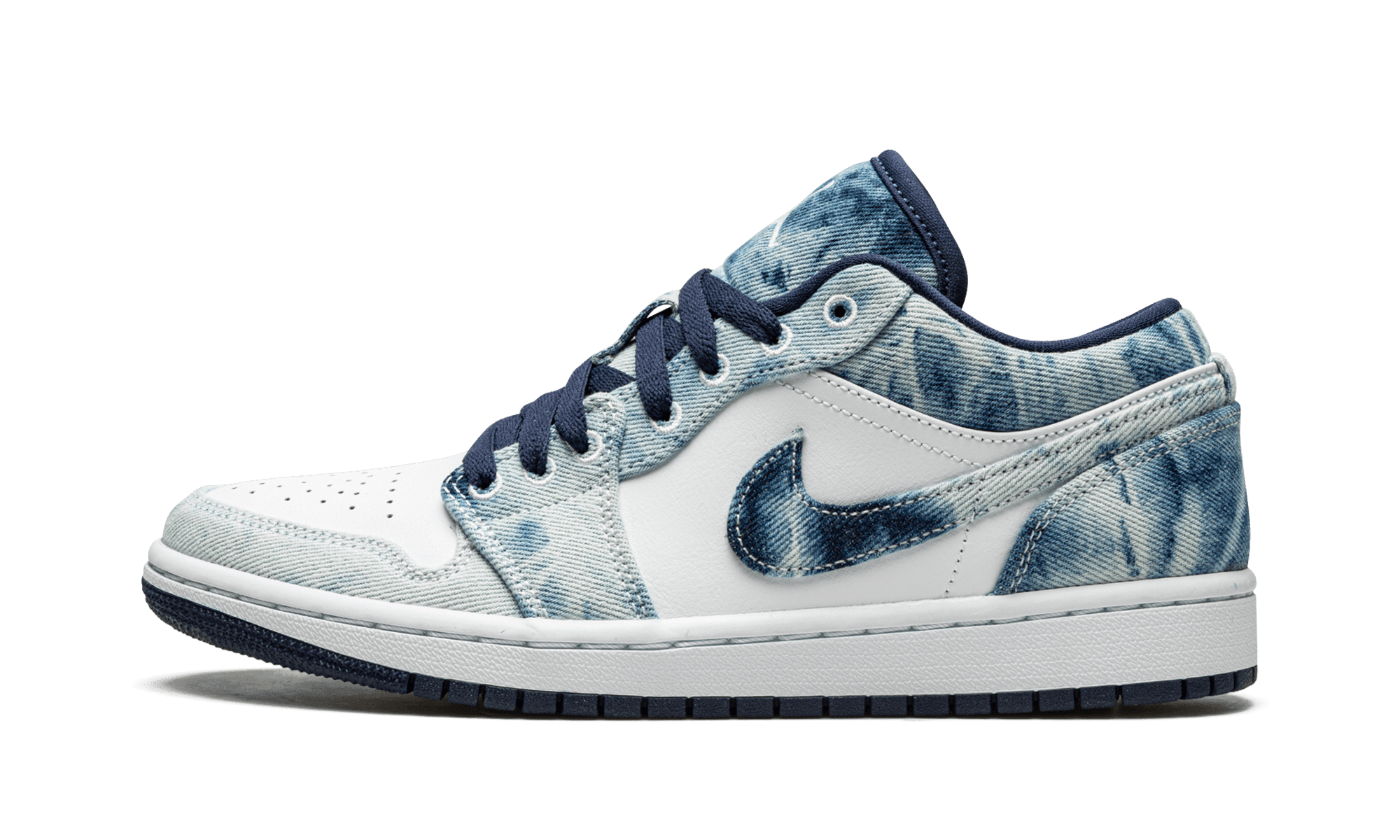 Jordan MENS Air Jordan 1 Low SE "Washed Denim" CZ8455 100 CZ8455 100 ...