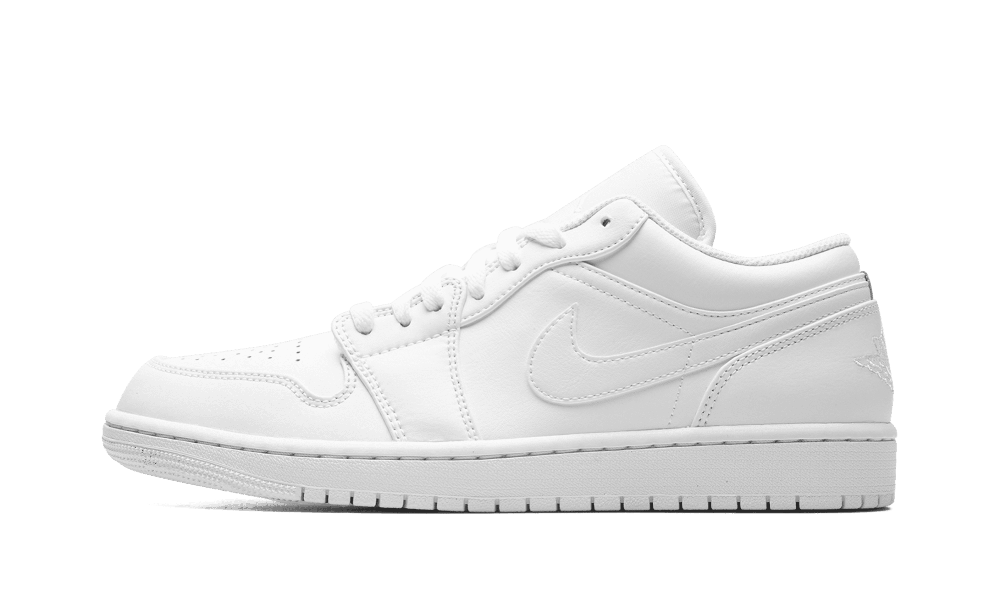 Jordan MENS Air Jordan 1 Low "Triple White" 553558 136 from Stadium ...