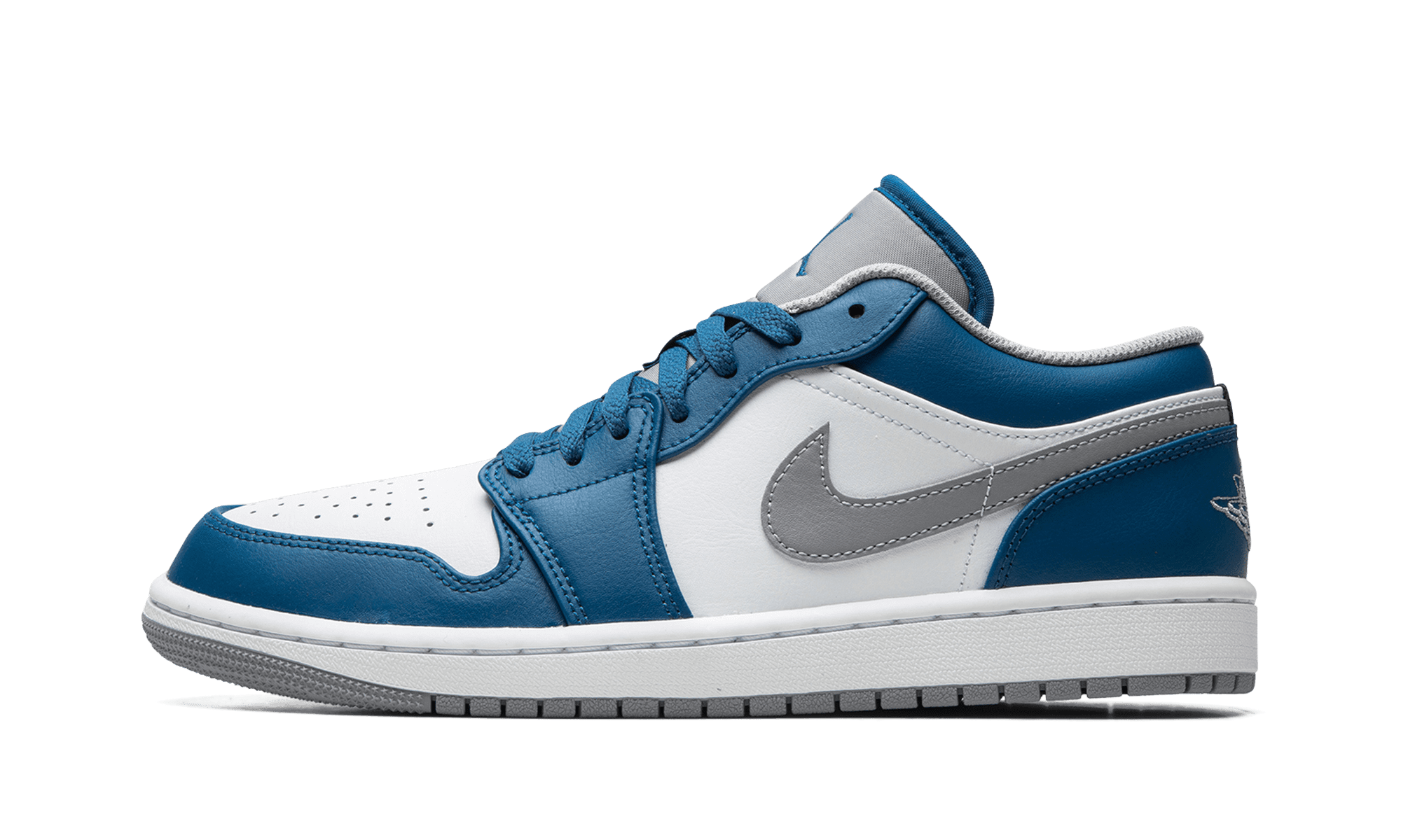 Jordan MENS Air Jordan 1 Low "True Blue" 553558 412 from Stadium Goods ...