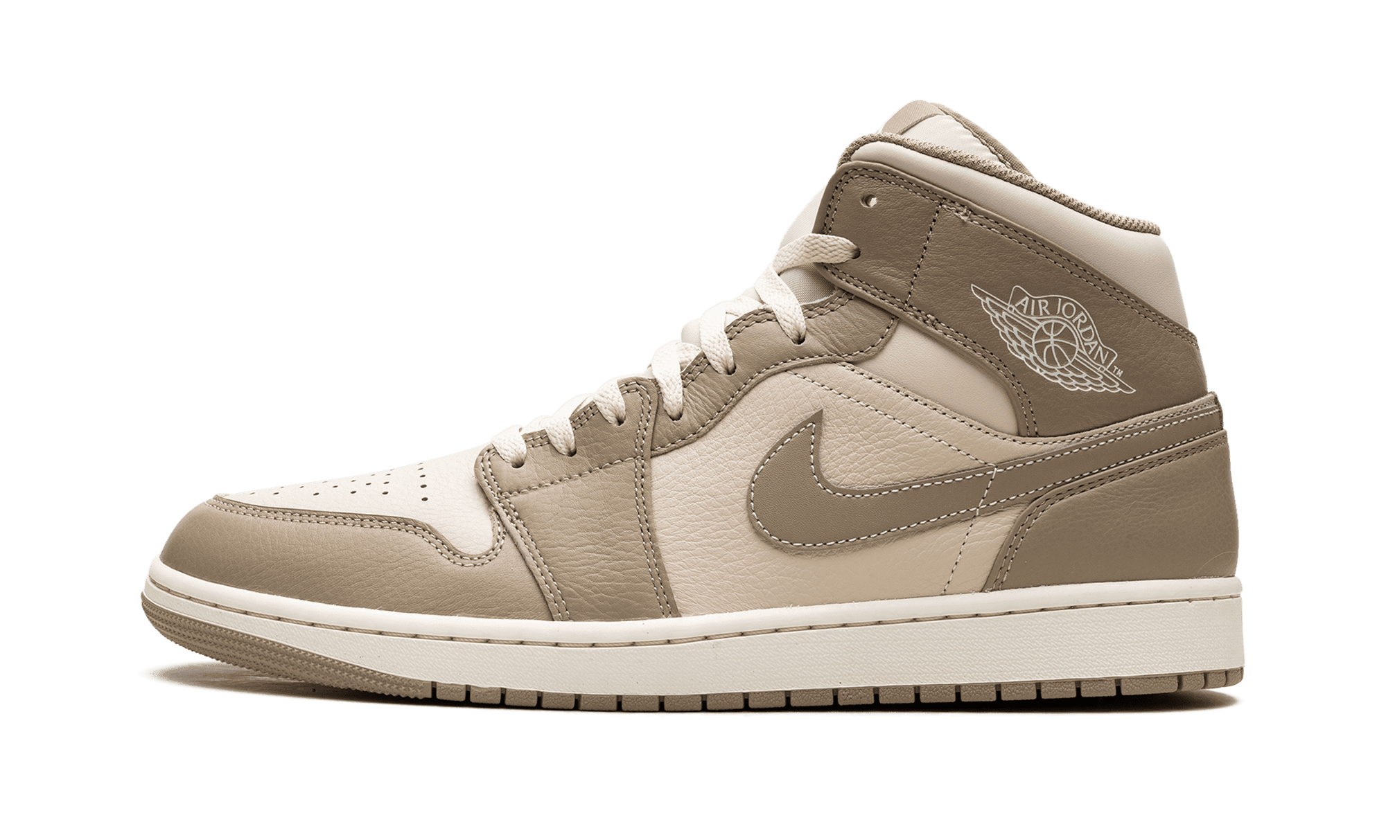 Jordan MENS Air Jordan 1 Mid "LEGEND LIGHT BROWN" HF4830 203 from ...