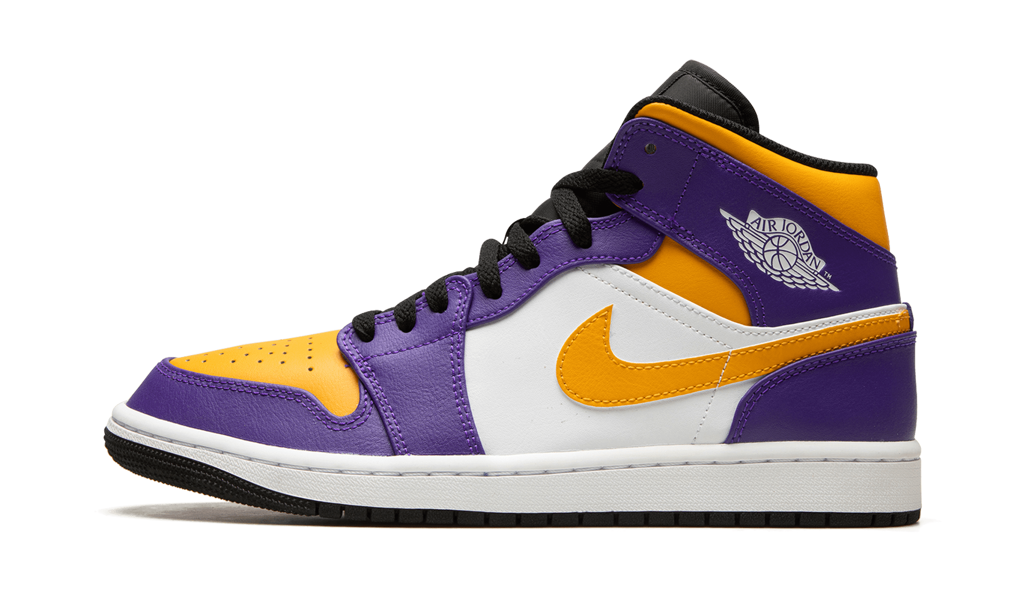 Jordan MENS Air Jordan 1 Mid "Lakers" DQ8426 517 from Stadium Goods ...