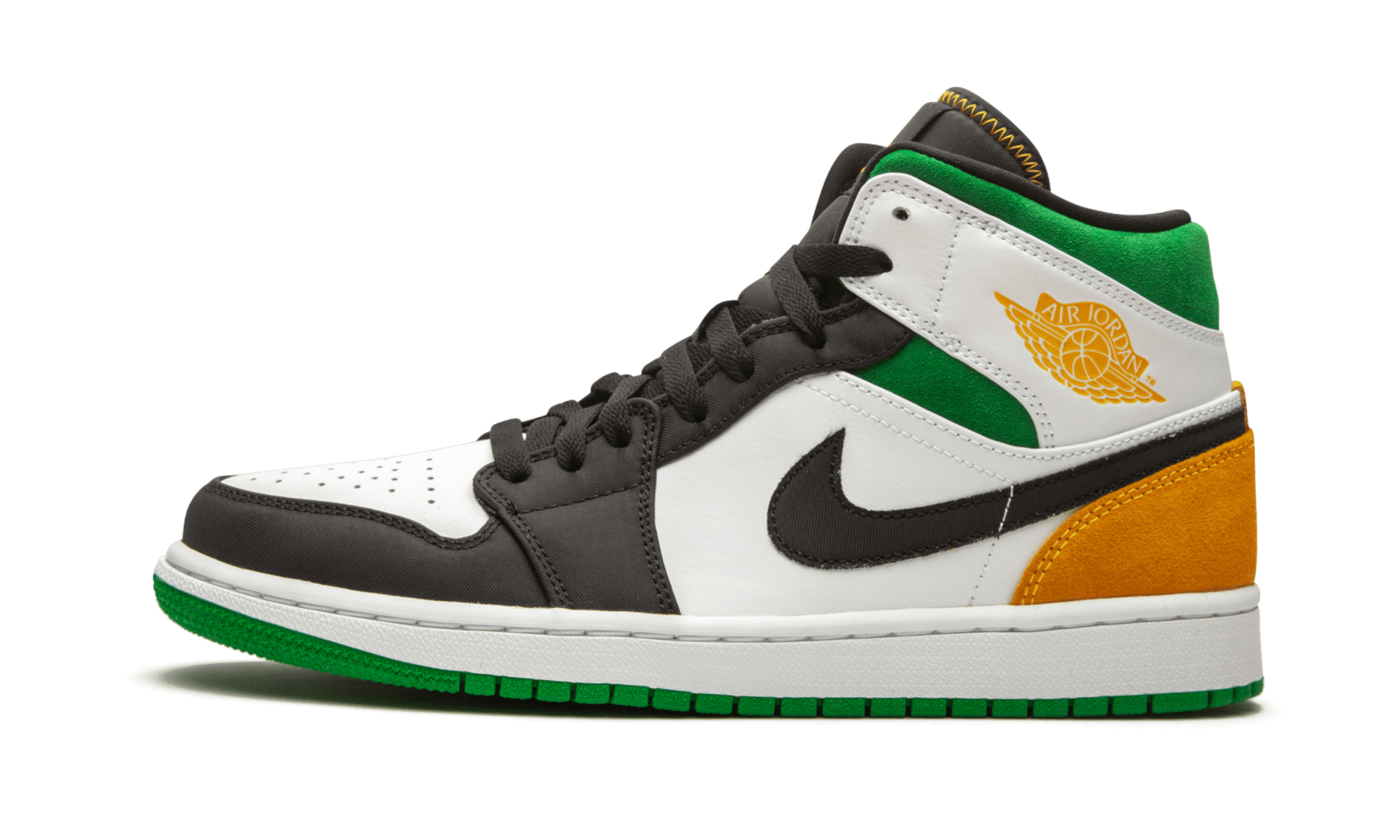 Jordan MENS Air Jordan 1 Mid SE "Oakland" 852542 101 from Stadium Goods ...