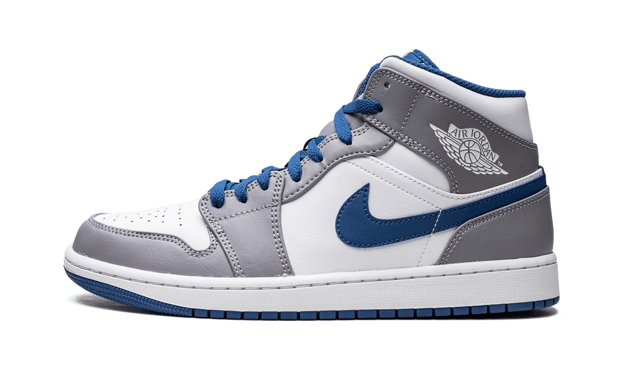 Jordan MENS Air Jordan 1 Mid "True Blue" DQ8426 014 from Stadium Goods ...