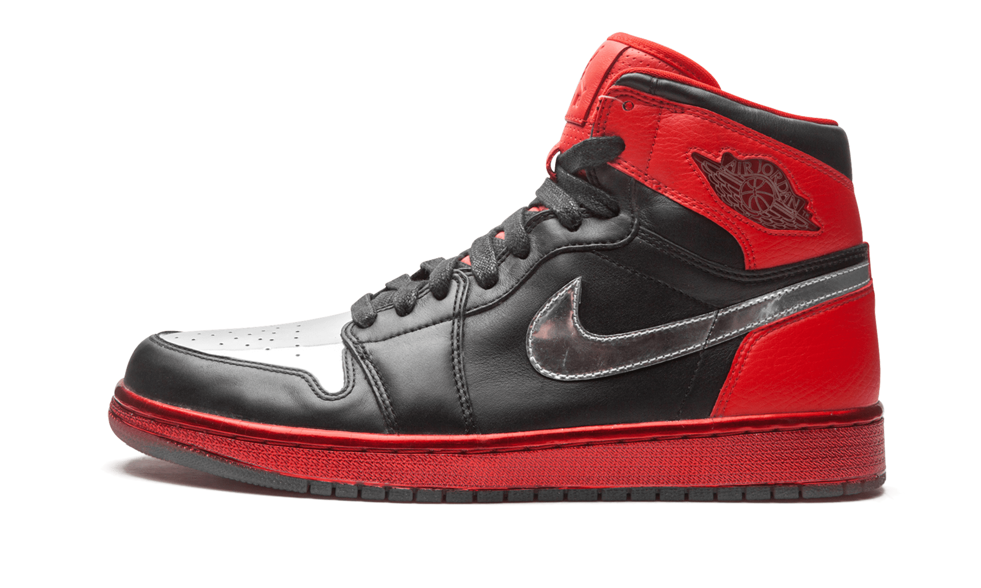 Jordan MENS Air Jordan 1 Retro High "Legends of Summer - Black Leather ...