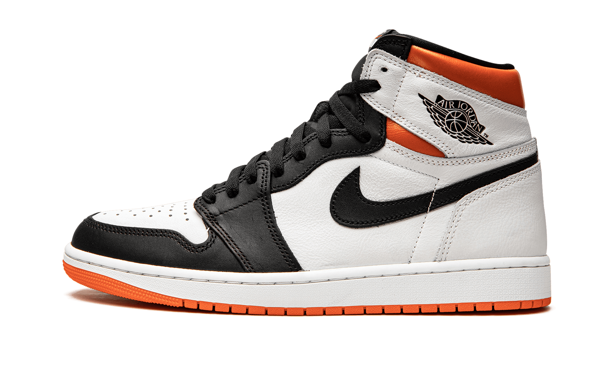 Jordan MENS Air Jordan 1 Retro High OG "Electro Orange" 555088 180 from ...