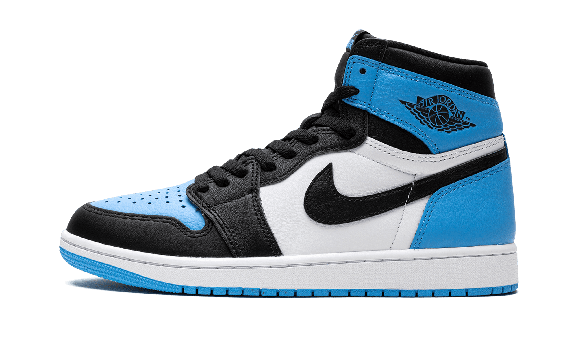 Jordan MENS Air Jordan 1 Retro High OG "UNC Toe" DZ5485 400 from ...