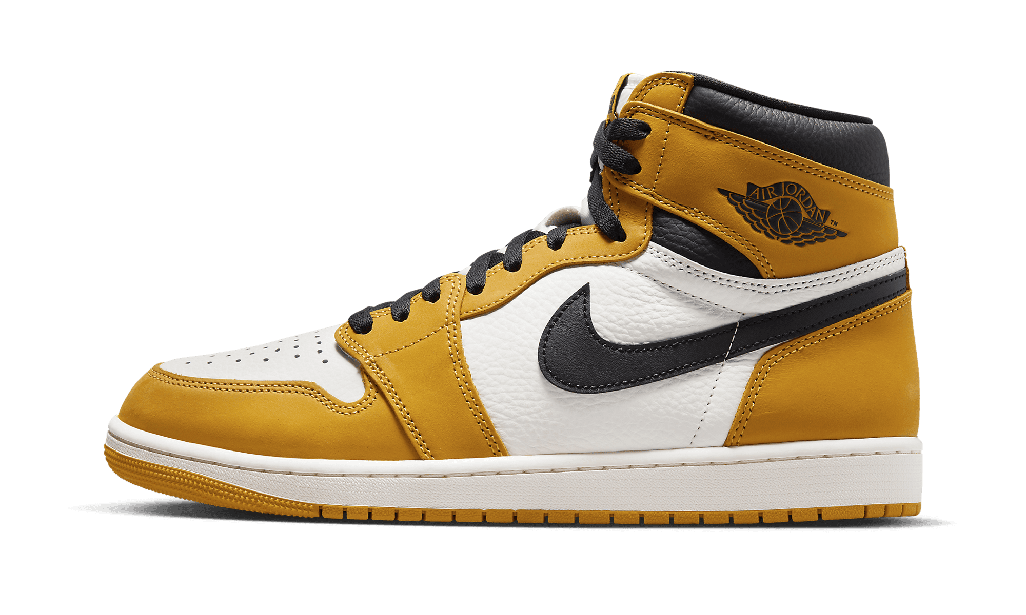 Jordan MENS Air Jordan 1 Retro High OG "Yellow Ochre" DZ5485 701 from ...