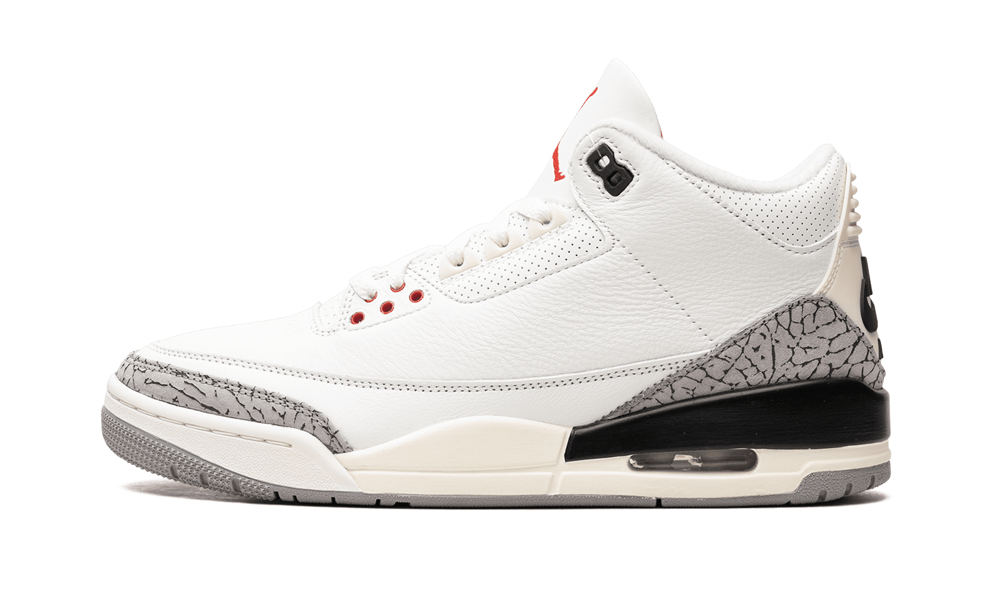 Jordan MENS Air Jordan 3 "White Cement Reimagined 2023" DN3707 100 from ...
