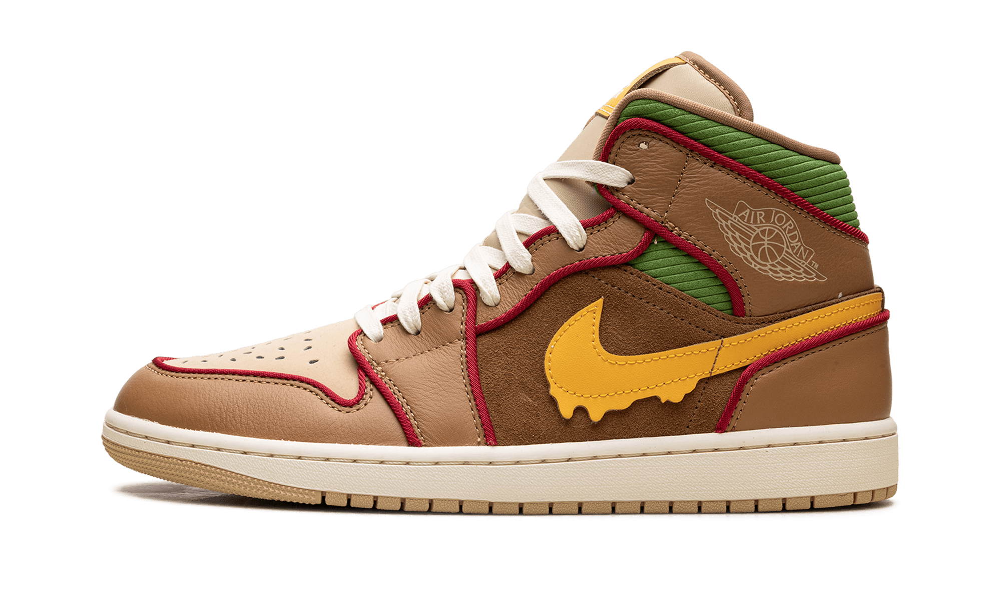 Jordan MENS Jordan 1 Mid SE "Cheeseburger" IB7403 224 from Stadium ...