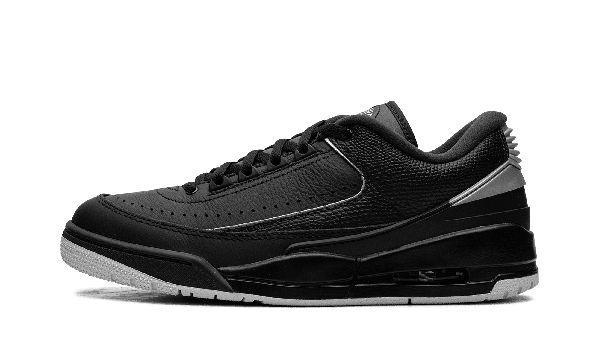 Jordan MENS Jordan 2/3 "Black Metallic Silver" FD0383 001 from Stadium ...