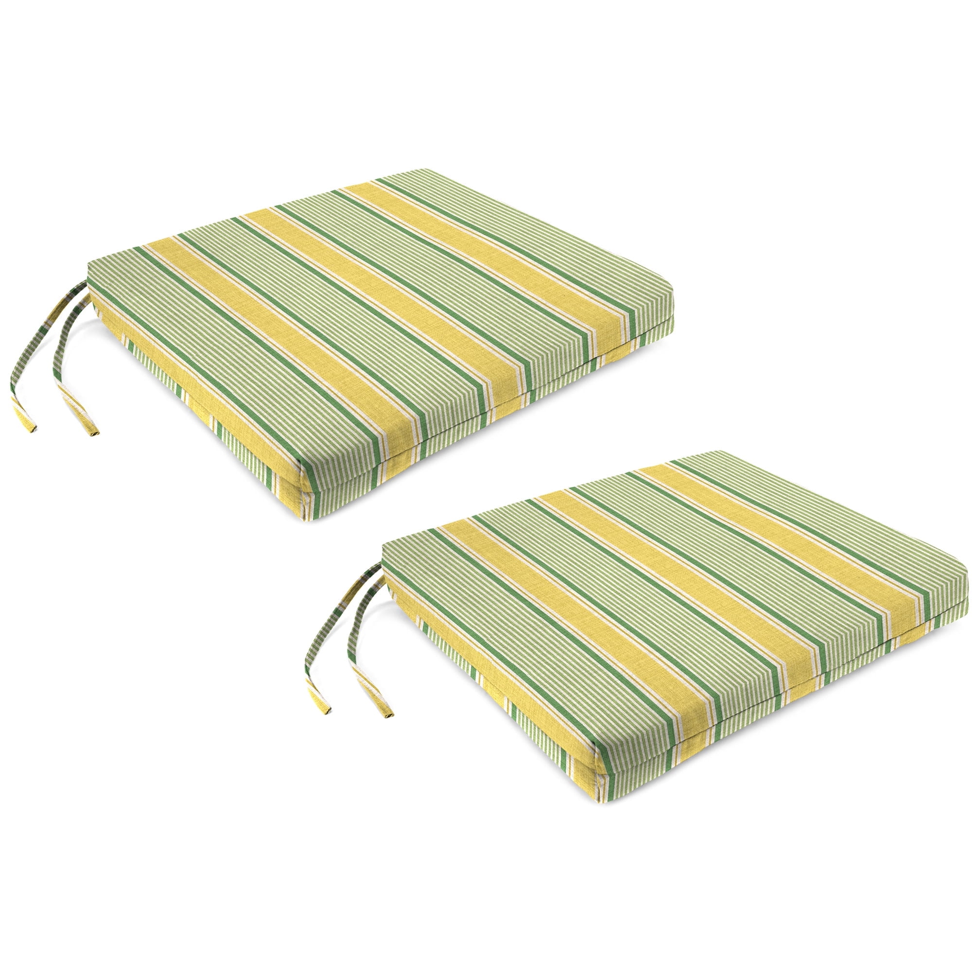 Jordan Manufacturing 17" x 19" Corky Wheat Yellow and Green Stripe ...