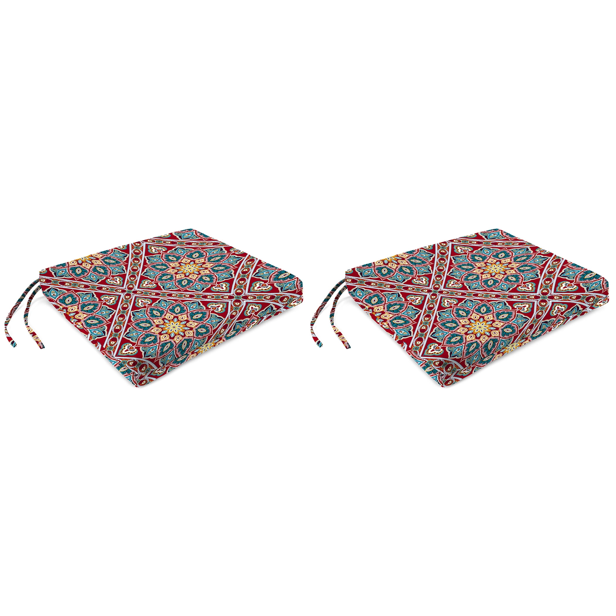 Jordan Manufacturing 17" x 19" Medlo Sonoma Multicolor Medallion ...
