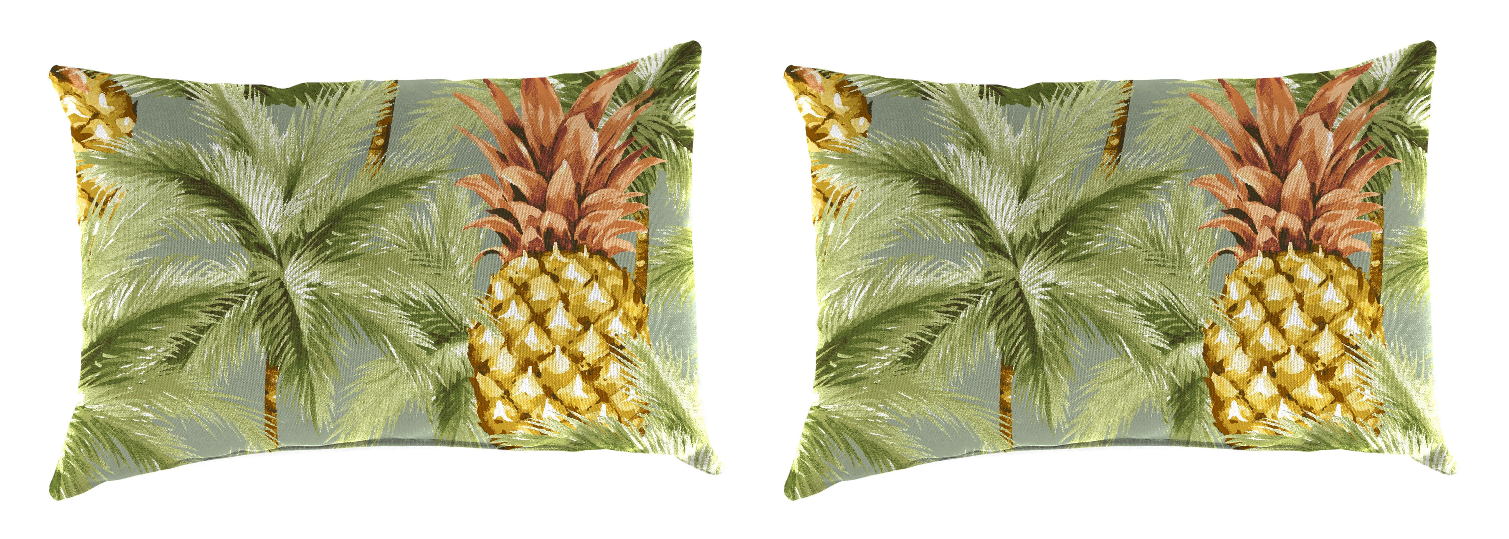 Jordan Manufacturing 18” x 12” Luau Breeze Tropical Polyester ...