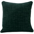 Jordan Manufacturing 18" x 18" Hatched Emerald Green Solid Square ...