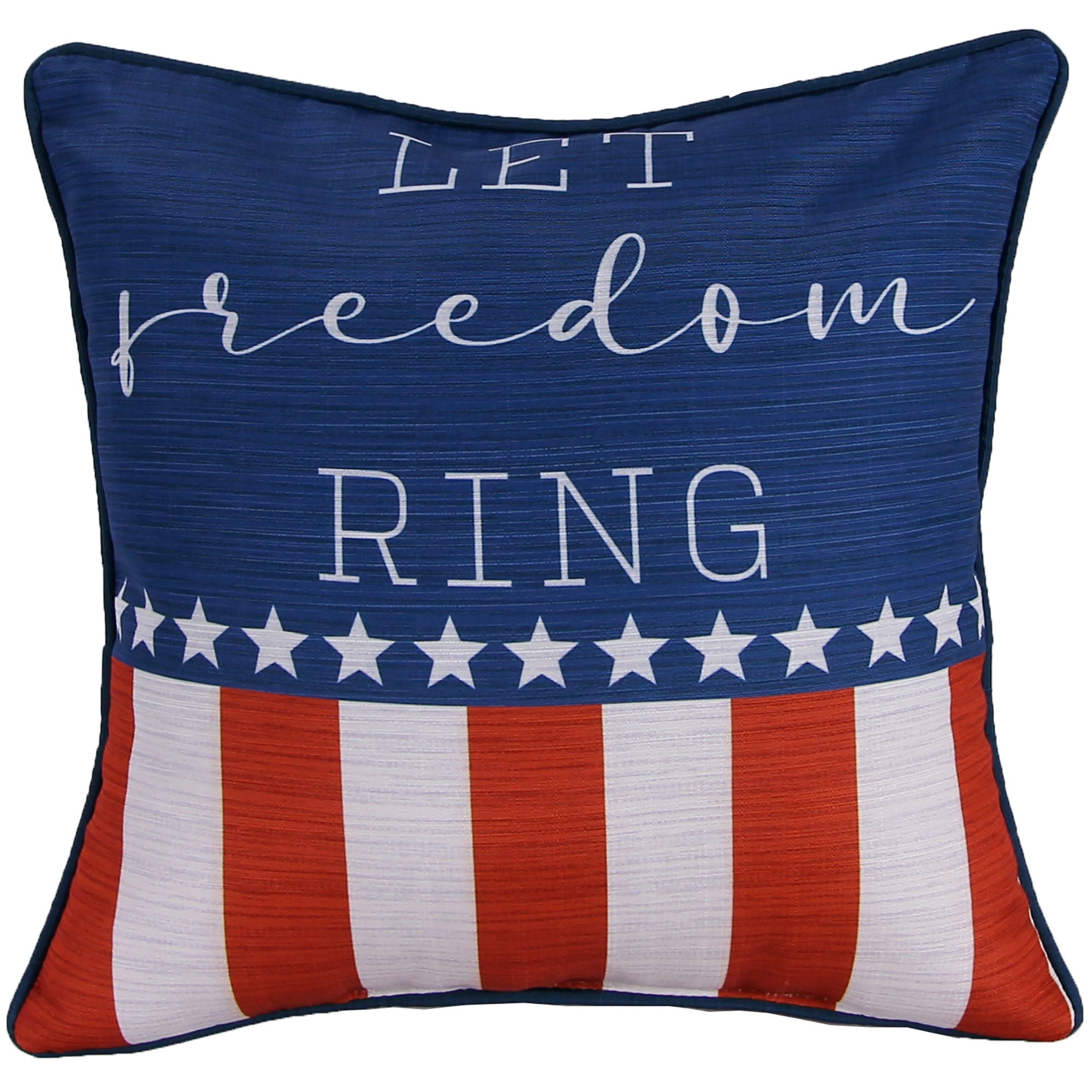 Jordan Manufacturing 18" x 18" Red, White and Blue Freedom American ...