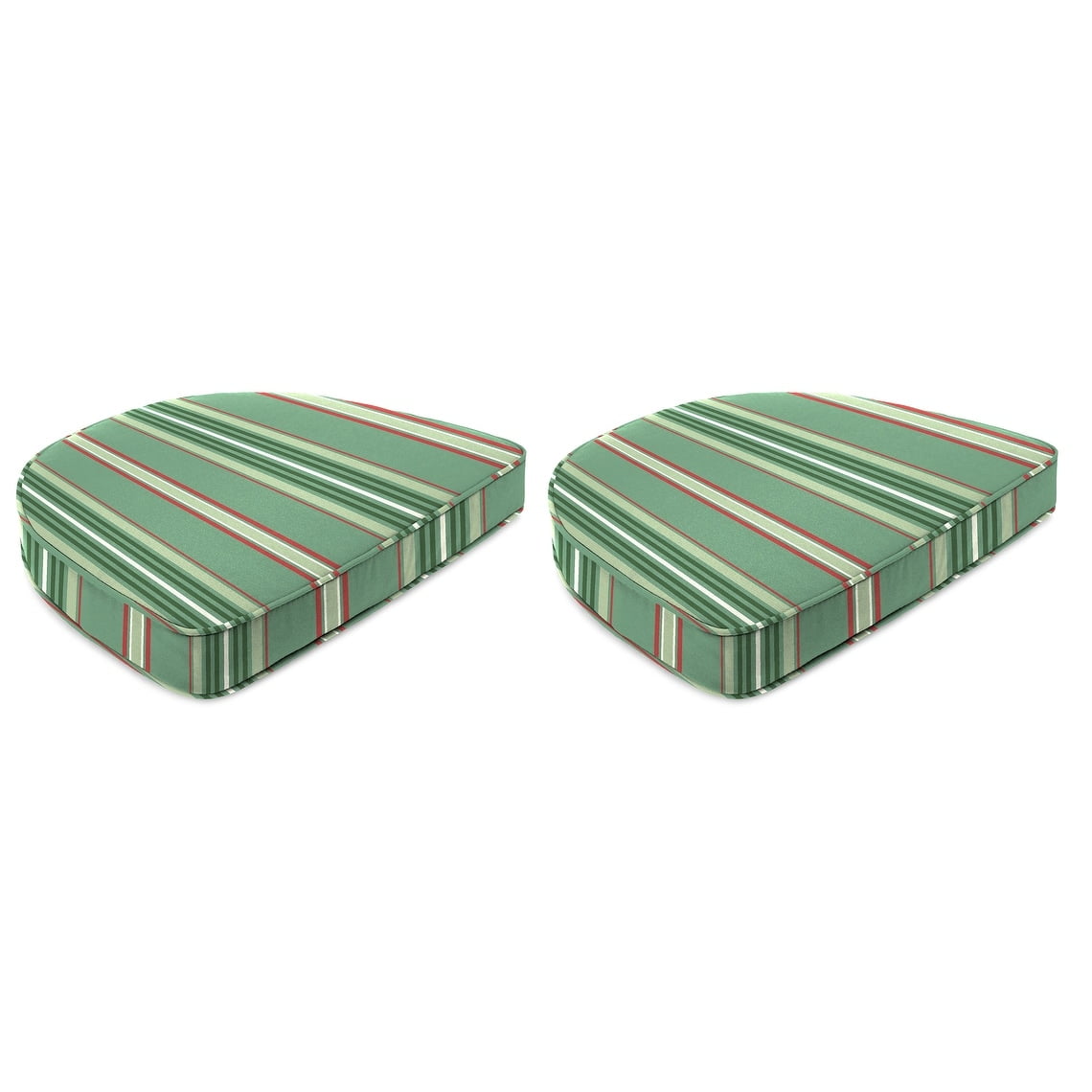 Jordan Manufacturing 17" x 18.5" Juanita Almond Rectangular Boxed Edge ...