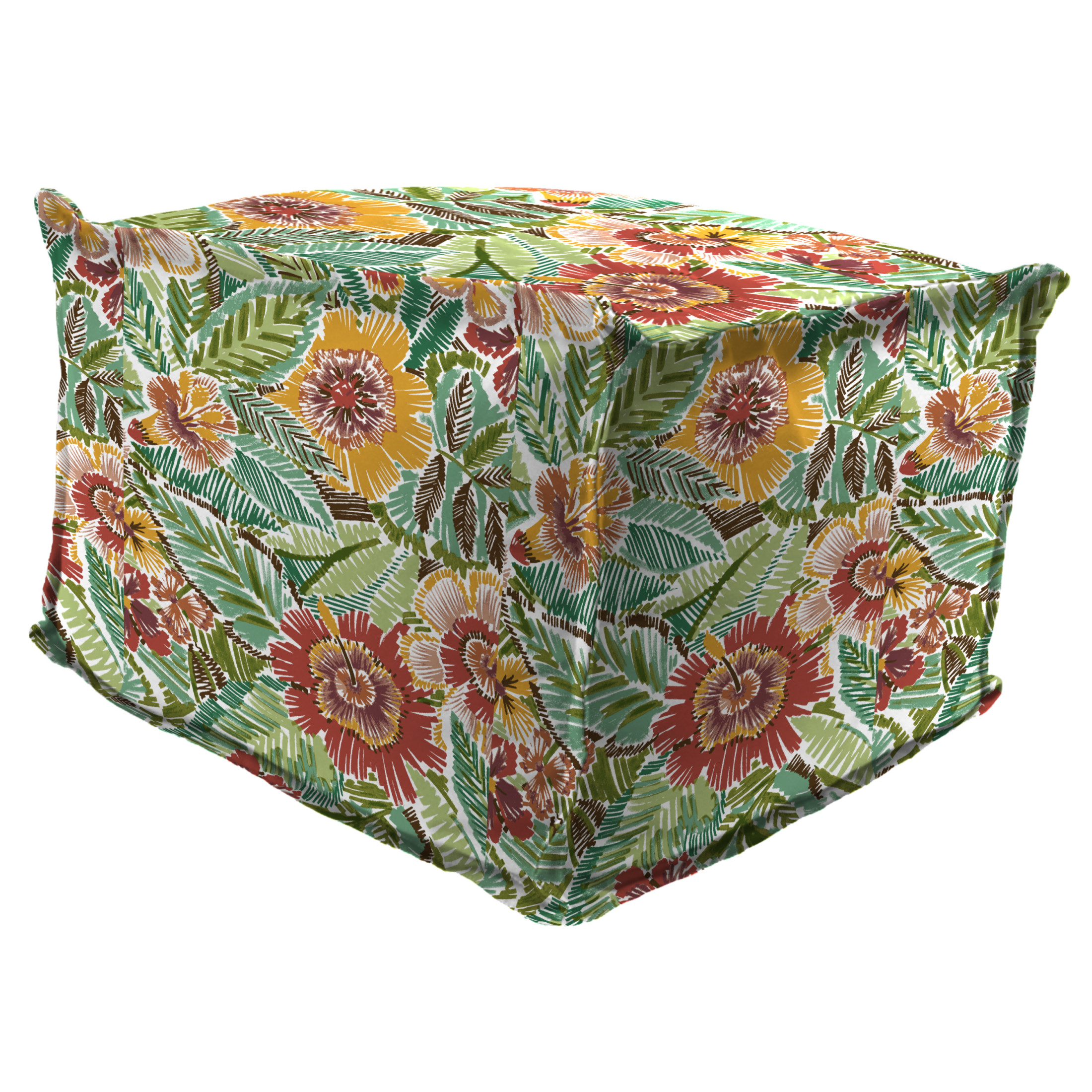 Jordan Manufacturing 20" x 20" Pensacola Sonoma Multicolor Floral ...
