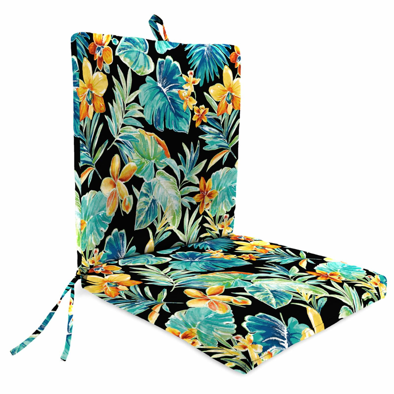 Jordan Manufacturing 21" x 44" Rectangular Outdoor Chair Cushion - 44 ...