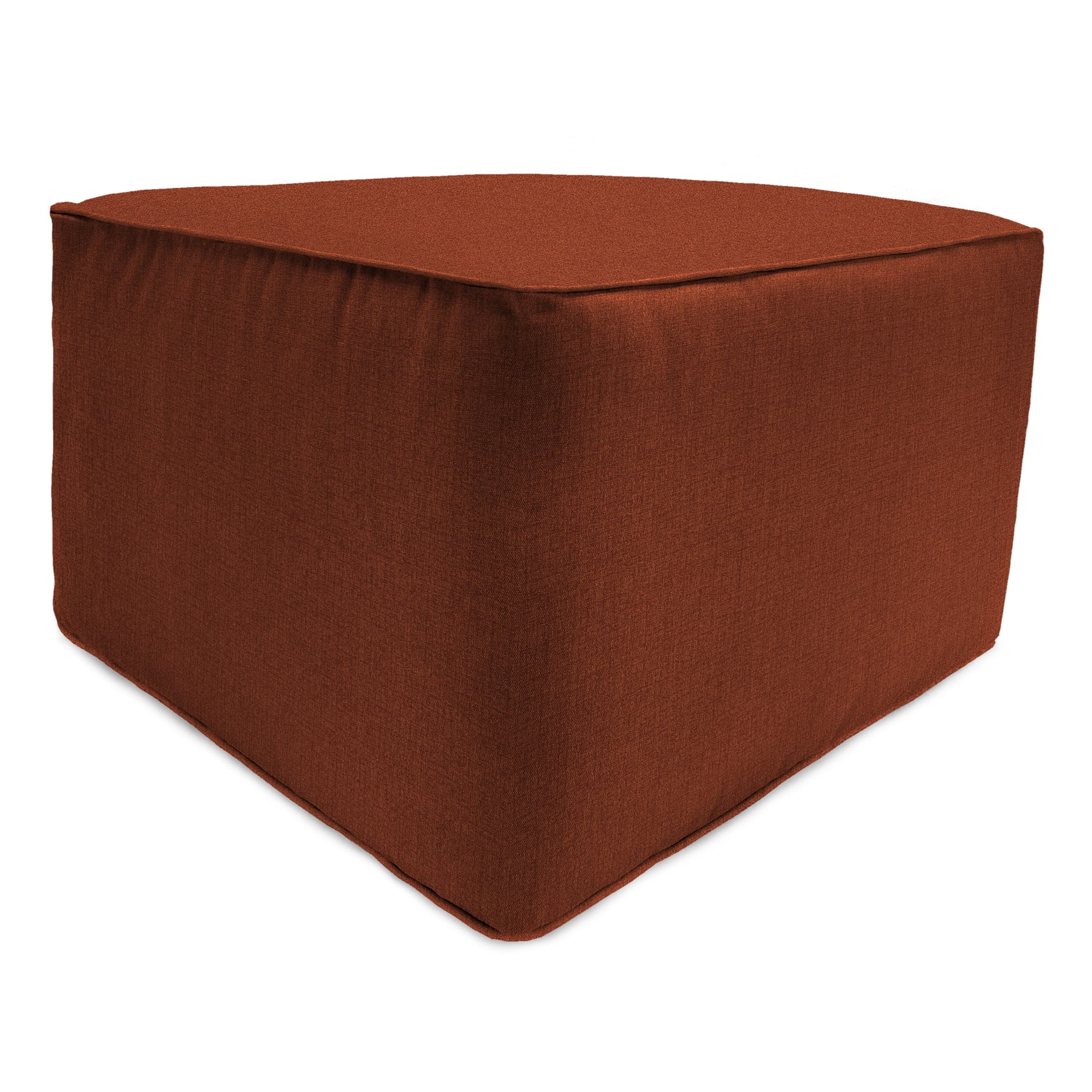 Jordan Manufacturing 34" x 25" McHusk Brick Red Solid Wedge Outdoor ...