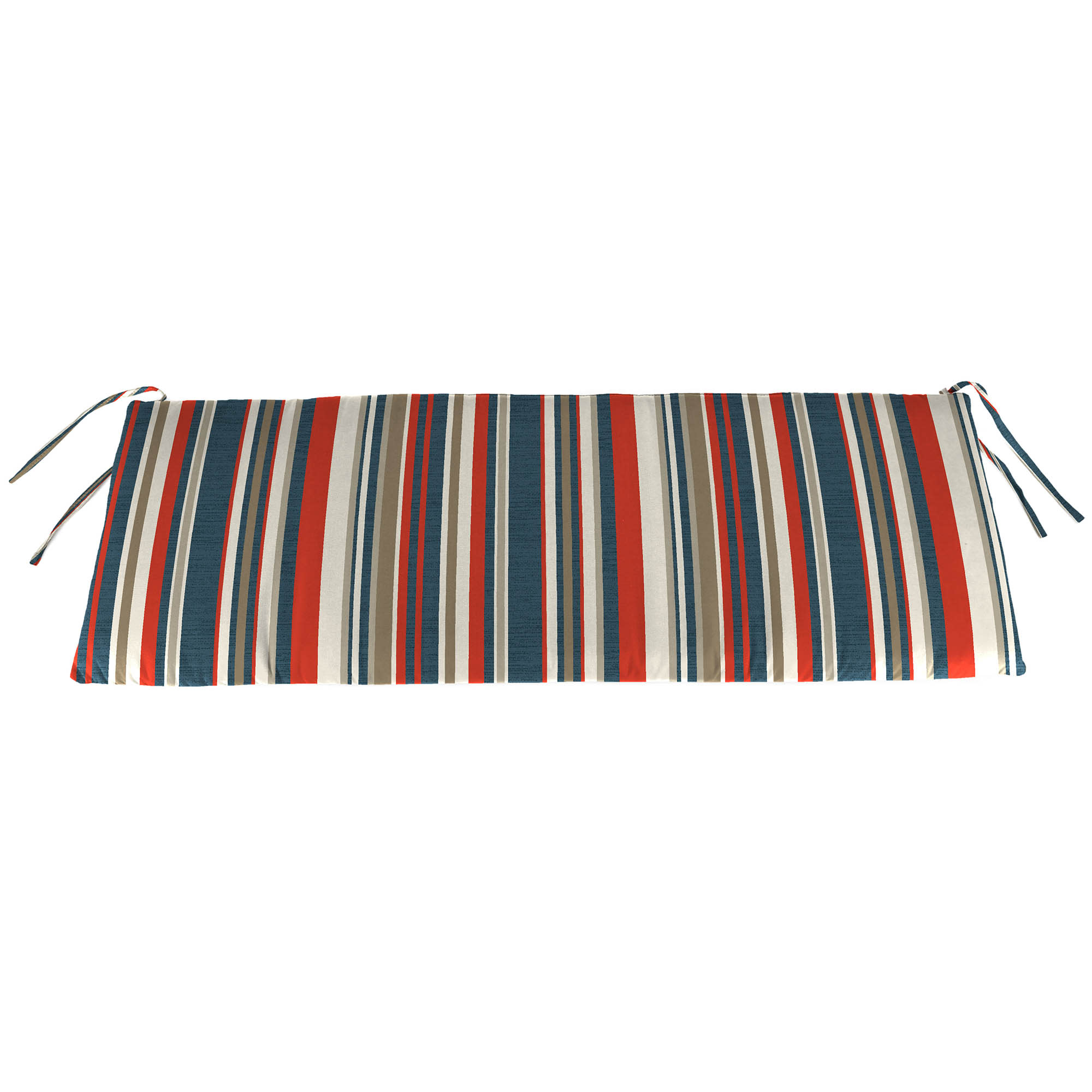 Jordan Manufacturing 36" x 16" Cambridge Red Stripe Rectangular Outdoor ...