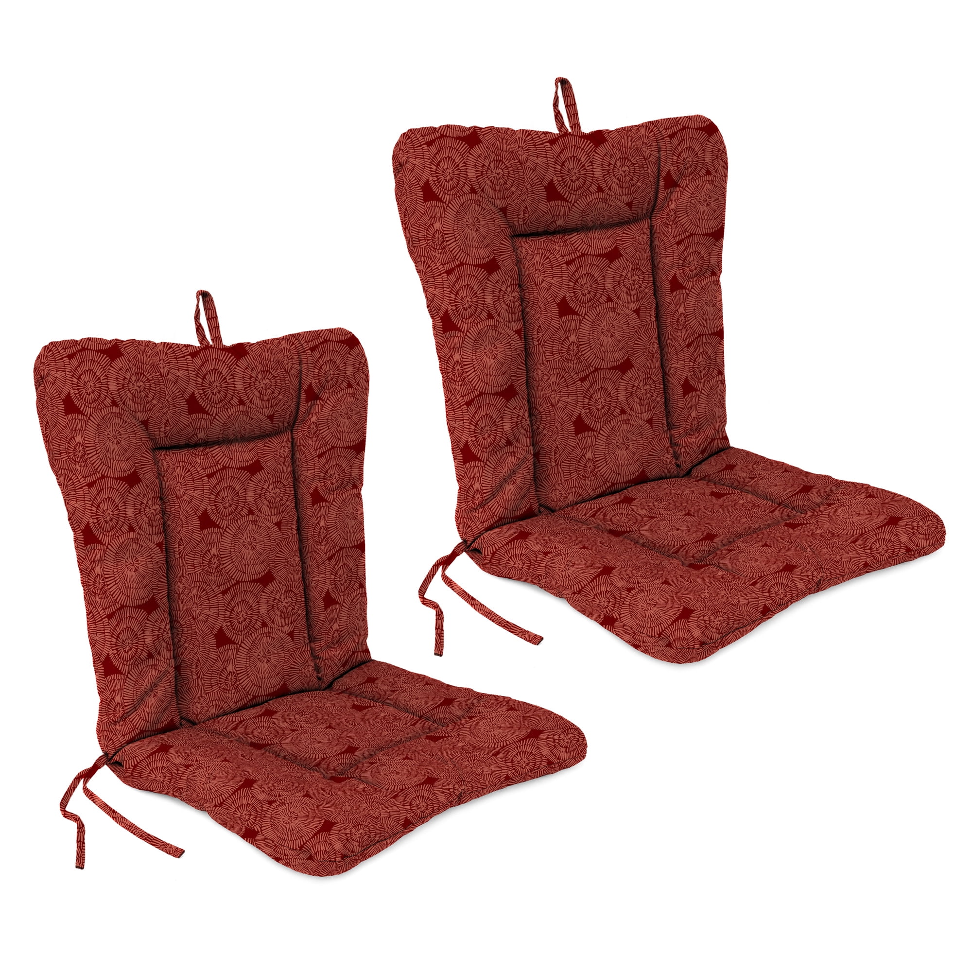 Jordan Manufacturing 38" x 21" Crossway Mulberry Burgundy Ikat ...