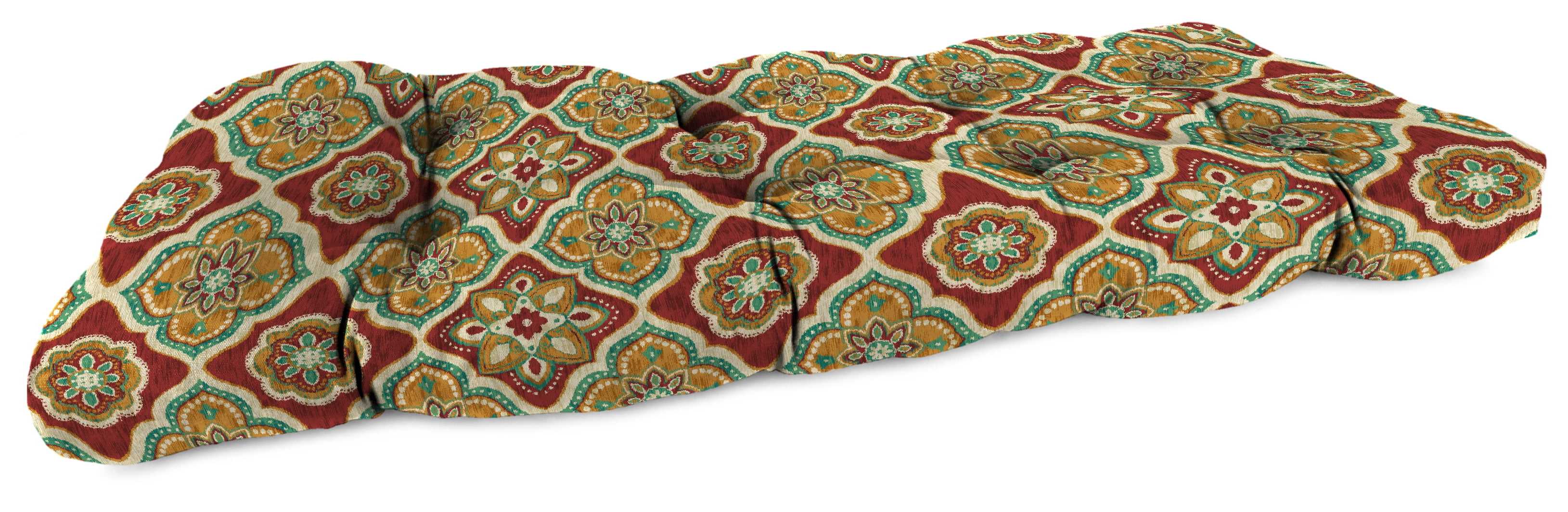 Jordan Manufacturing 44" x 18" Adonis Jewel Crimson Medallion ...