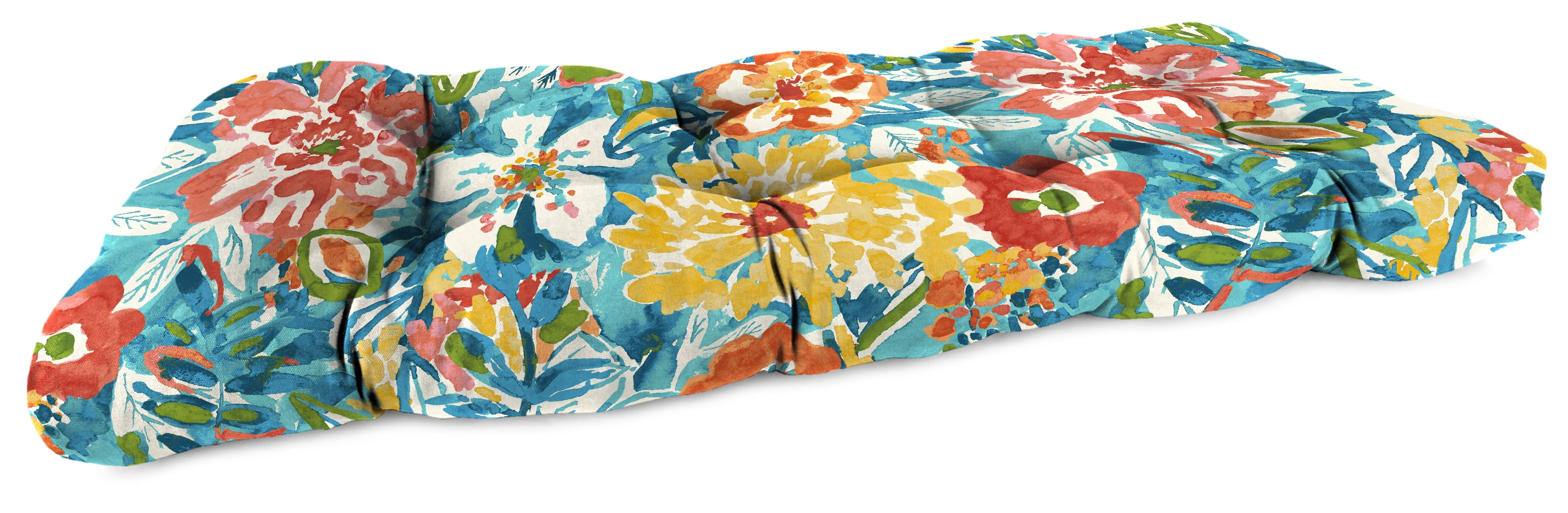 Jordan Manufacturing 44" x 18" Sun River Sky Multicolor Floral ...