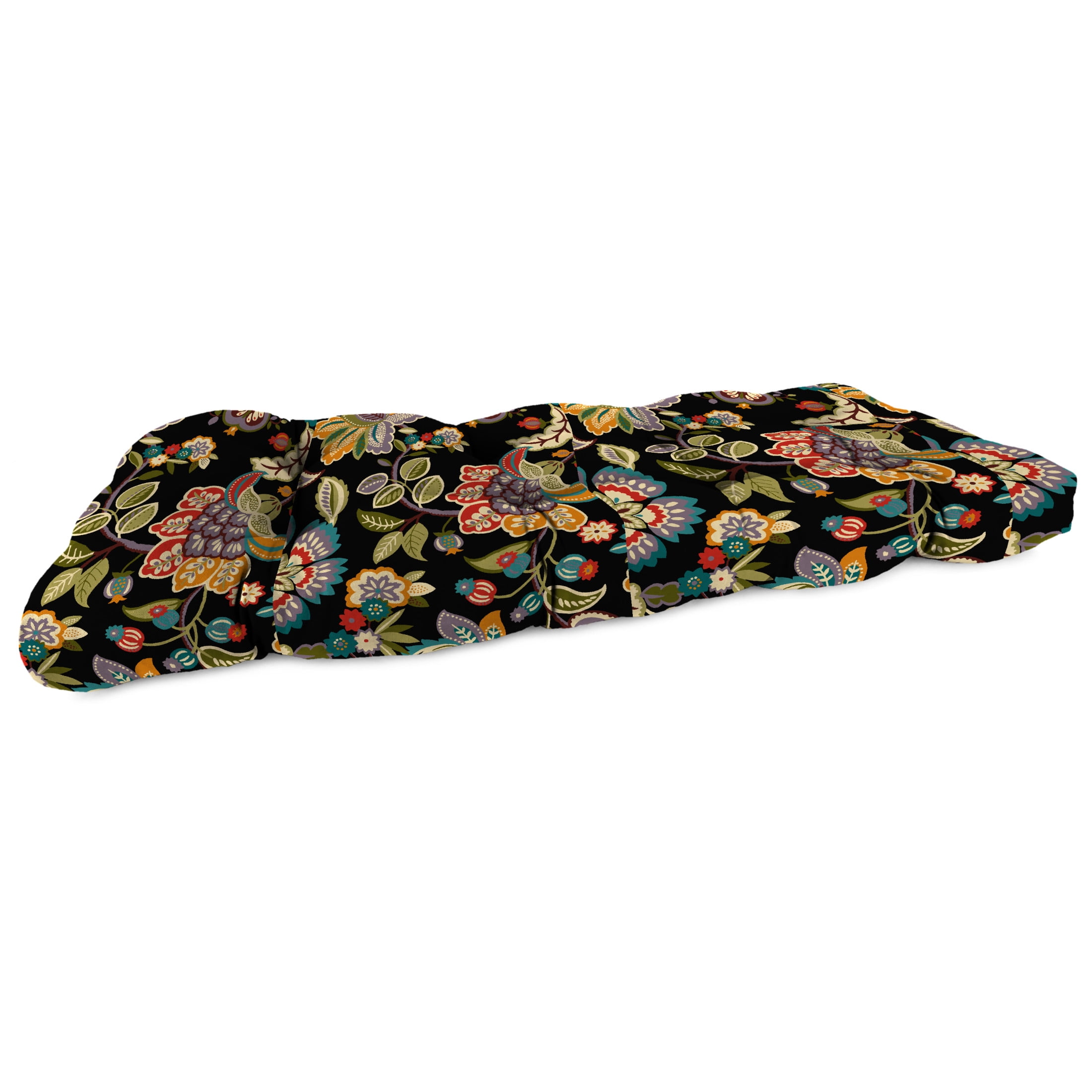 Jordan Manufacturing 44" x 18" Telfair Midnight Multicolor Paisley ...