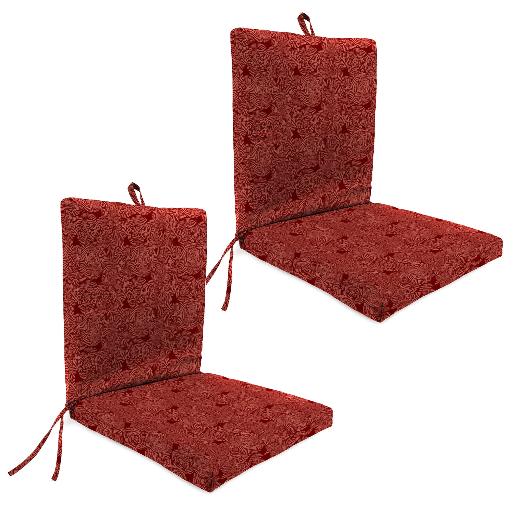 Jordan Manufacturing 44" x 21" Crossway Mulberry Burgundy Ikat ...
