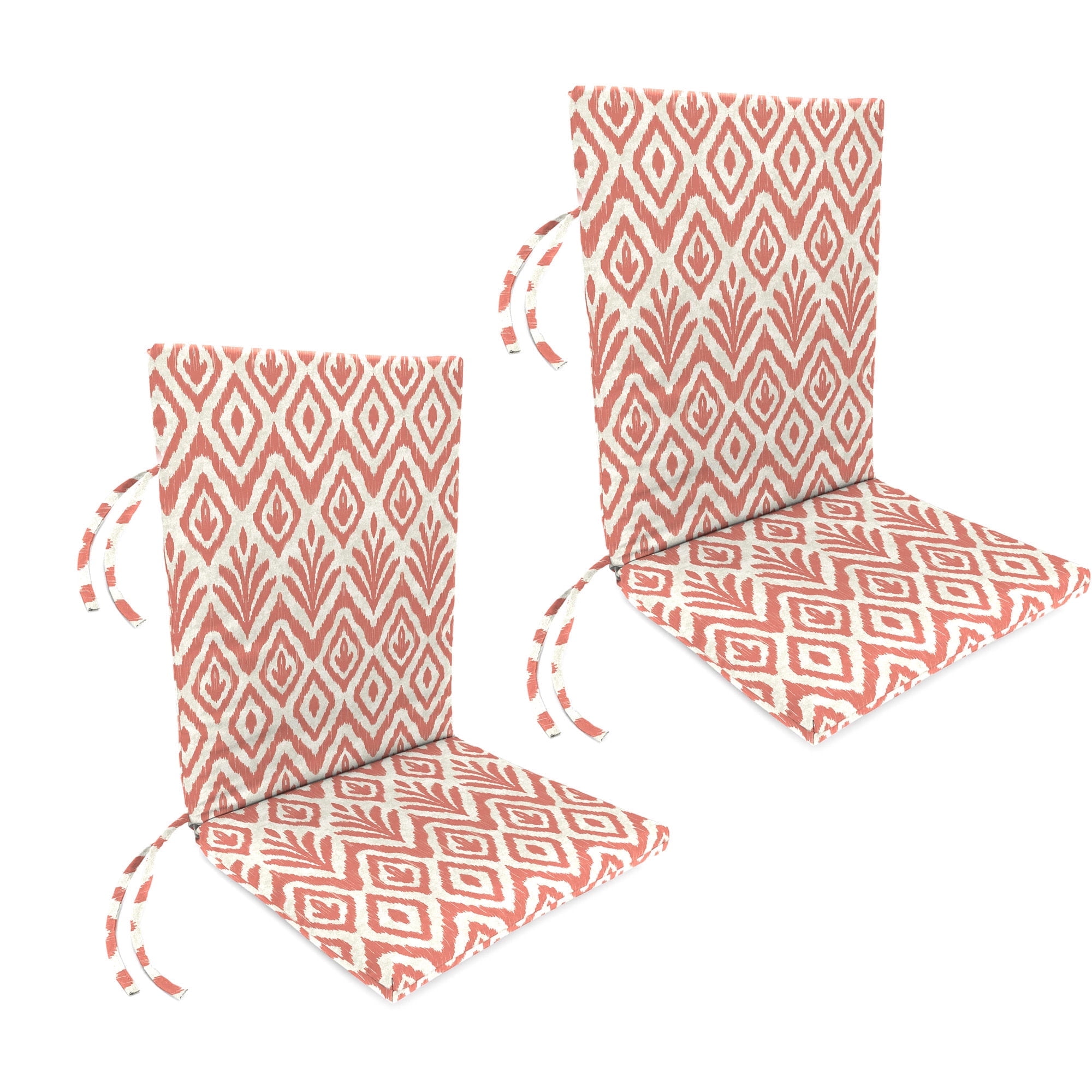 Jordan Manufacturing 44" x 21" Tinker Suntan Coral Ikat Rectangular ...