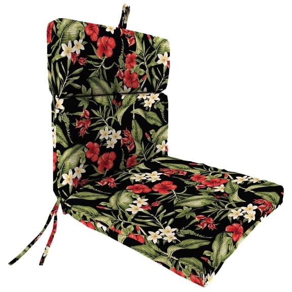 Jordan Manufacturing 48" x 19.5" Daphne Iceberg Aqua Floral Rectangular ...
