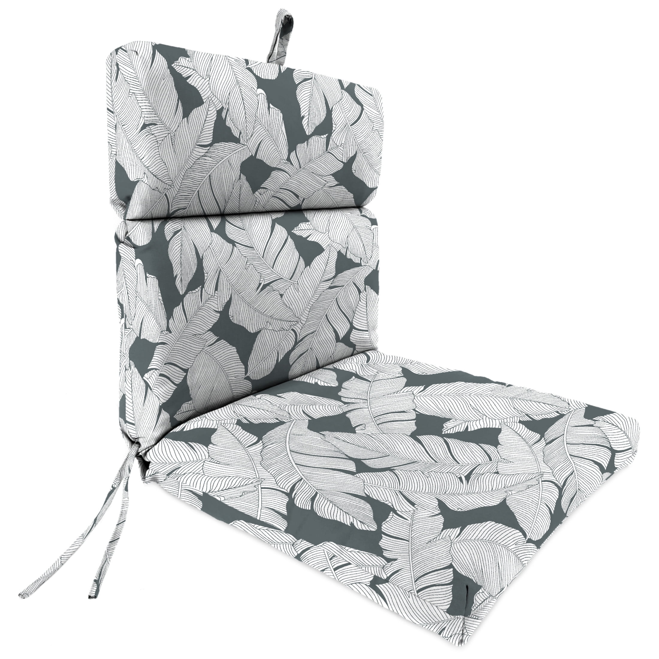 Jordan Manufacturing 44" x 22" Carano Stone Grey Leaves Rectangular ...